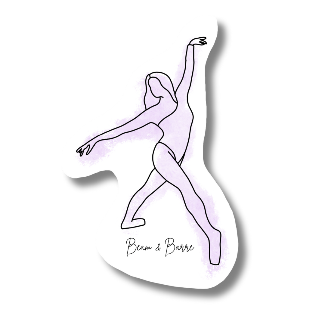Beam & Barre Ballerina Sticker - Beam & Barre