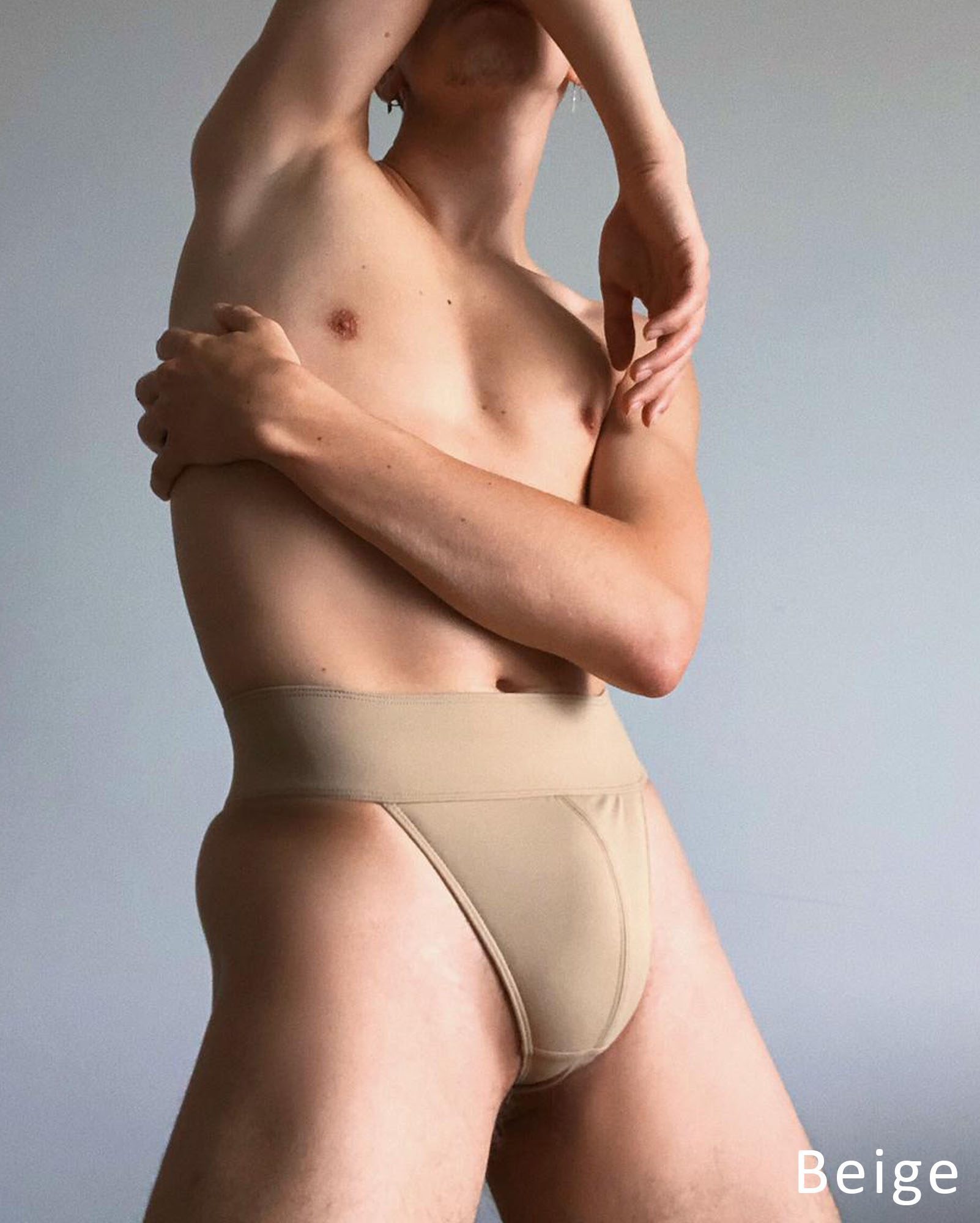 Dance Jox Thong Dance Belt Beige - Beam & Barre