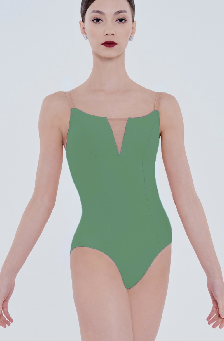 Wear Moi Ladies' Ruby Leotard Emerald (Jax City Ballet School Pro Y Uniform) - Beam & Barre