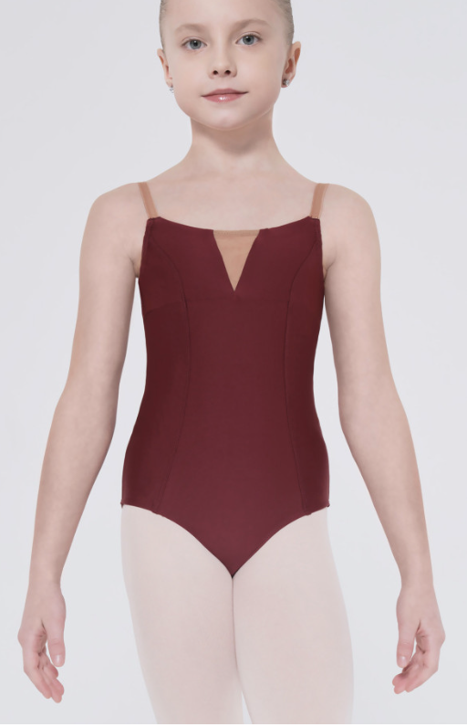 Wear Moi Children's Ruby Leotard Burgundy (Jax City Ballet School Pro E Uniform) - Beam & Barre