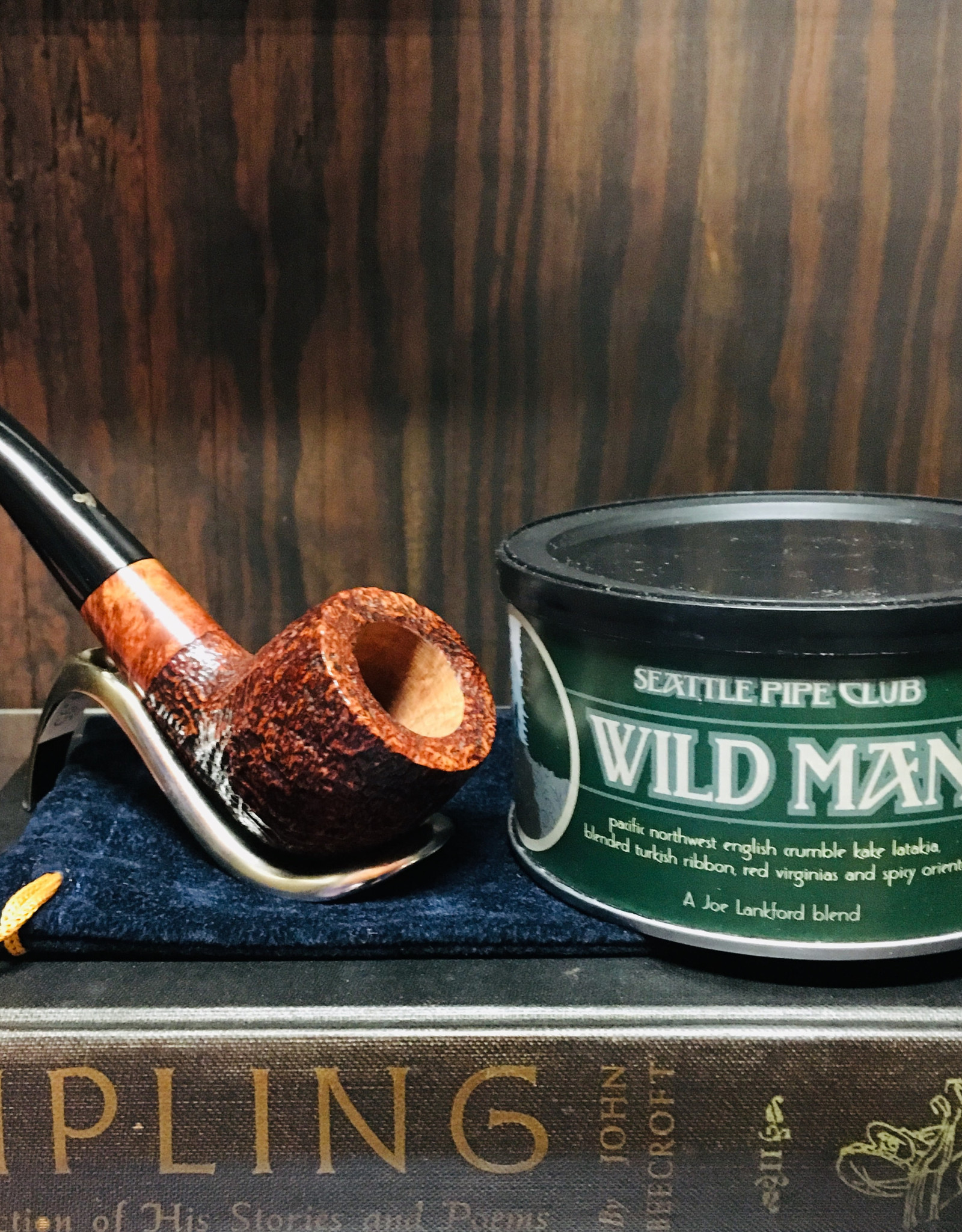 Seattle Pipe Club Pipe Tobacco Wild Man 2oz - Cigar Art