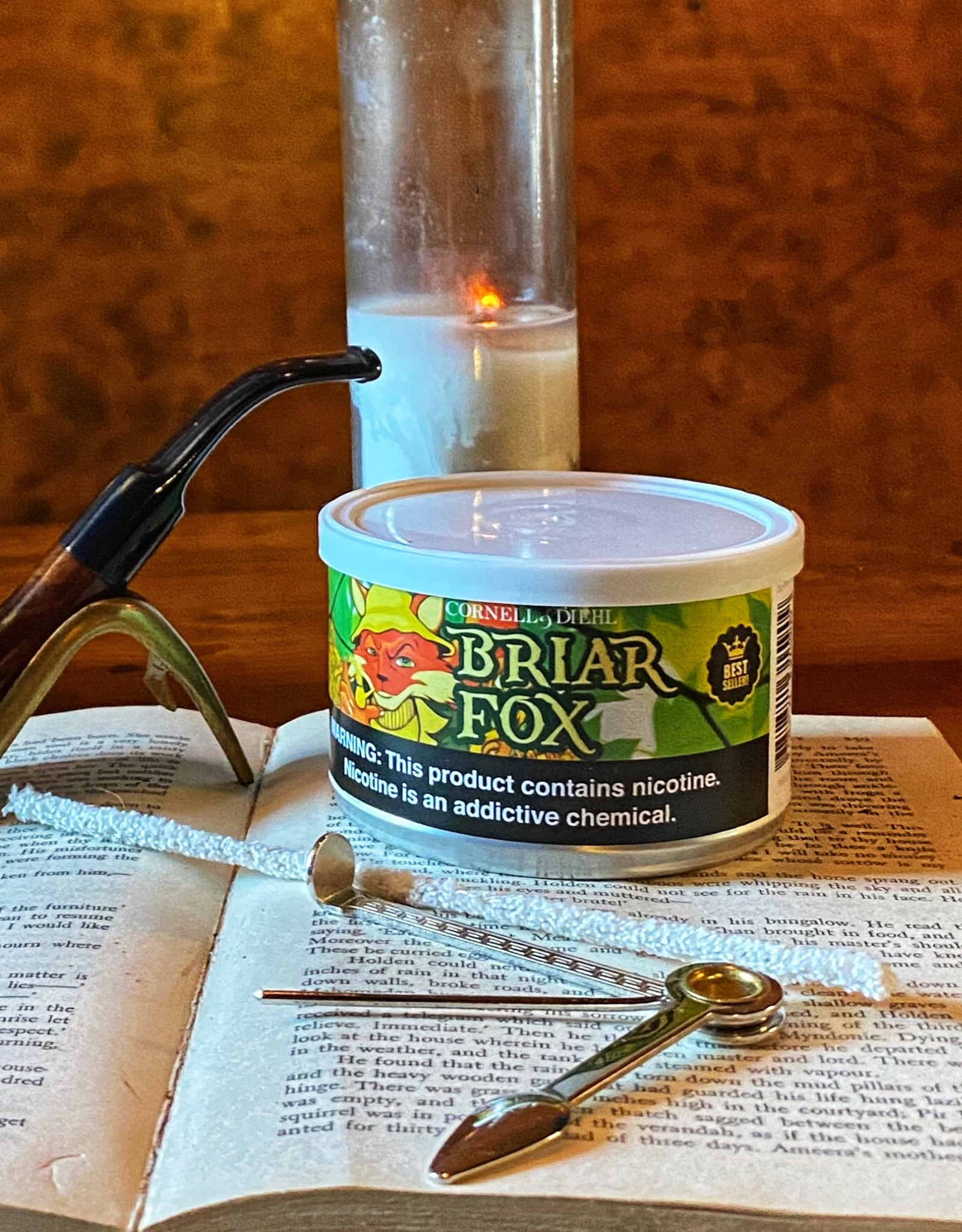Cornell & Diehl Pipe Tobacco Briar Fox 2oz - Cigar Art