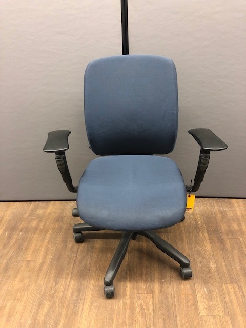 Used Teknion Amicus Task Chair Blue - TCB Office Furniture & Supplies