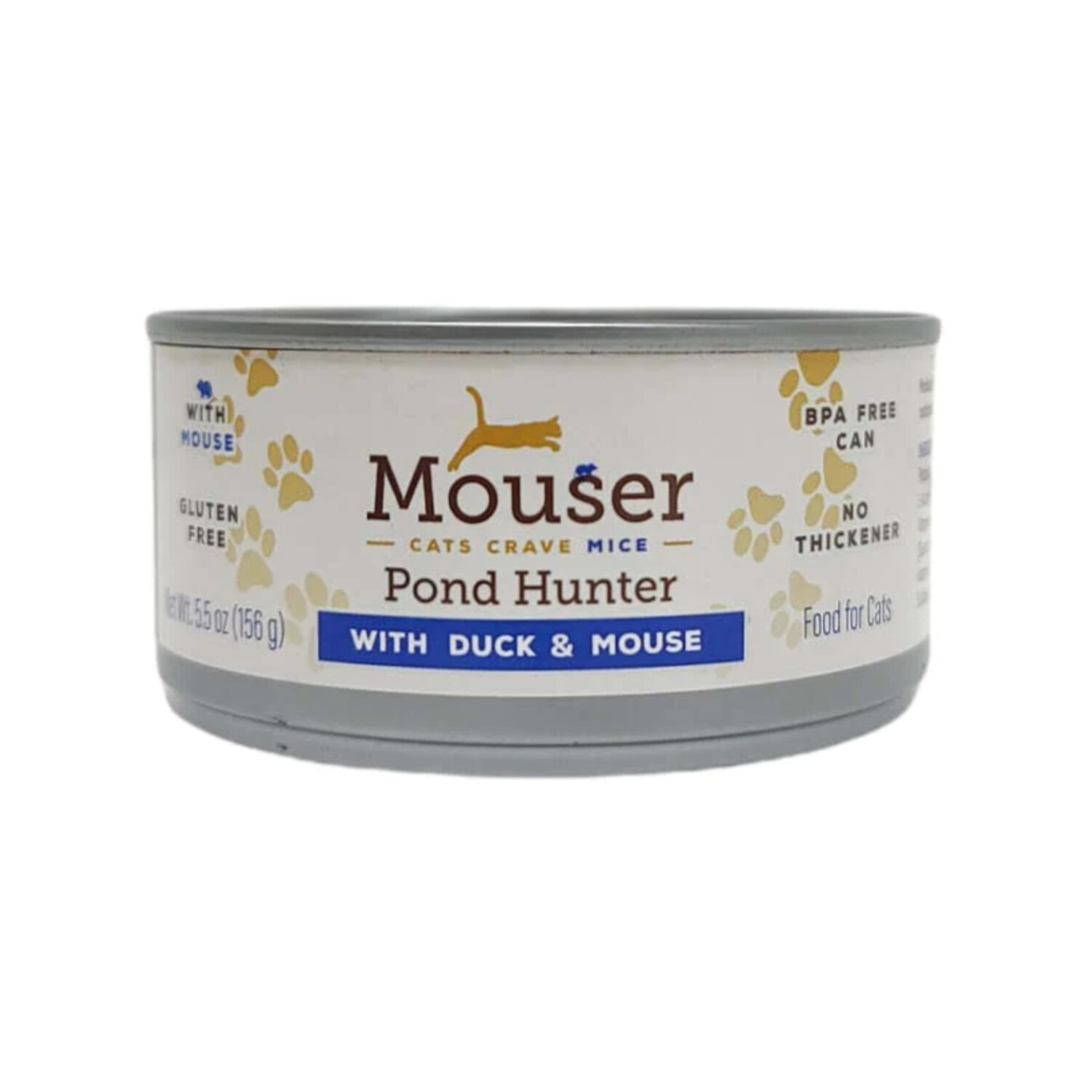 Mouser Pond Hunter Duck & Mouse Food for Cats - Off the Leash Modern ...
