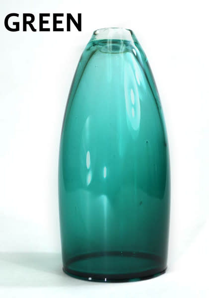 Green Chupah Glass - Cohens Judaica