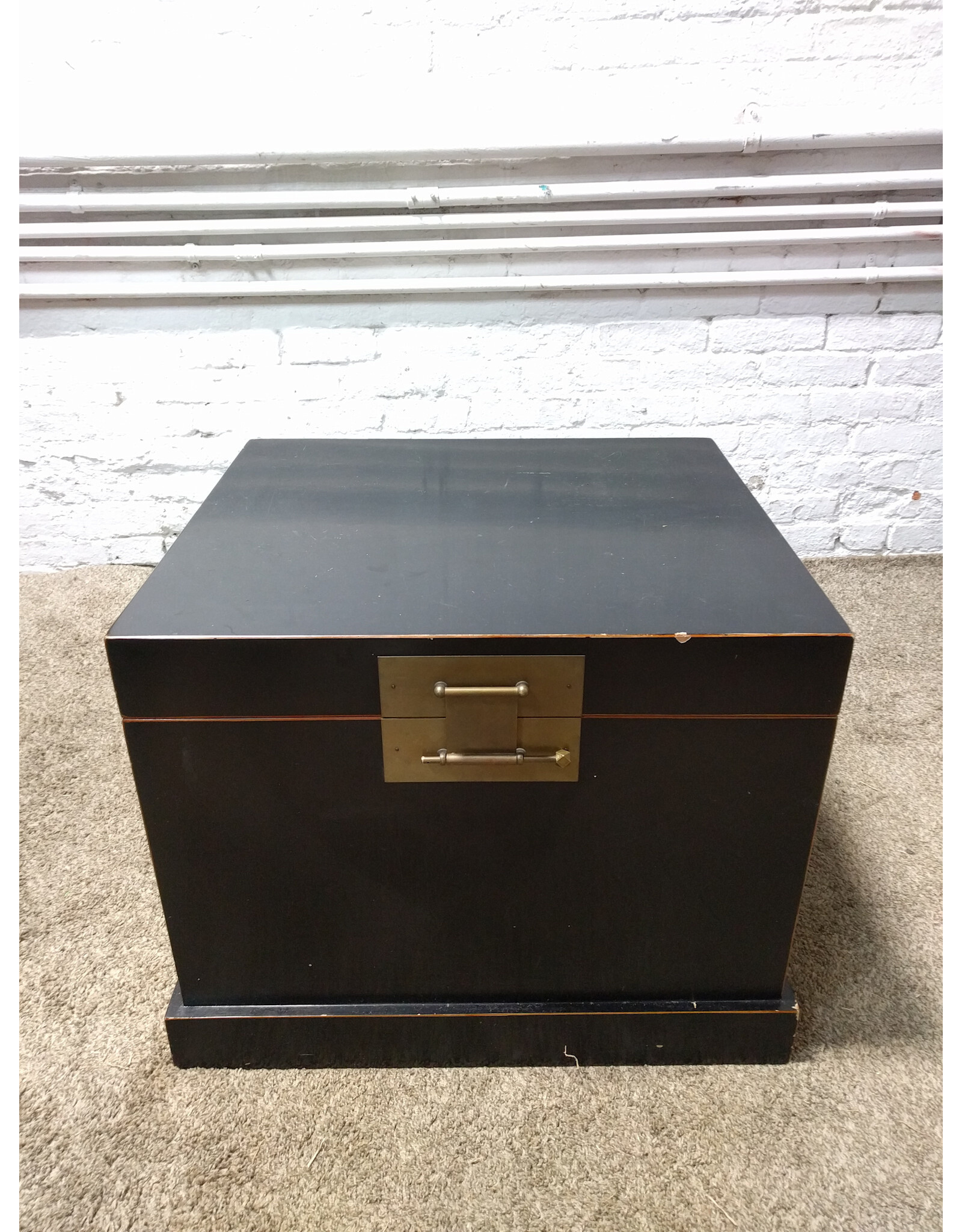 Chinese Black Lacquer Wedding Stacking Chest 20.25"H 25.25"W 22"D ...