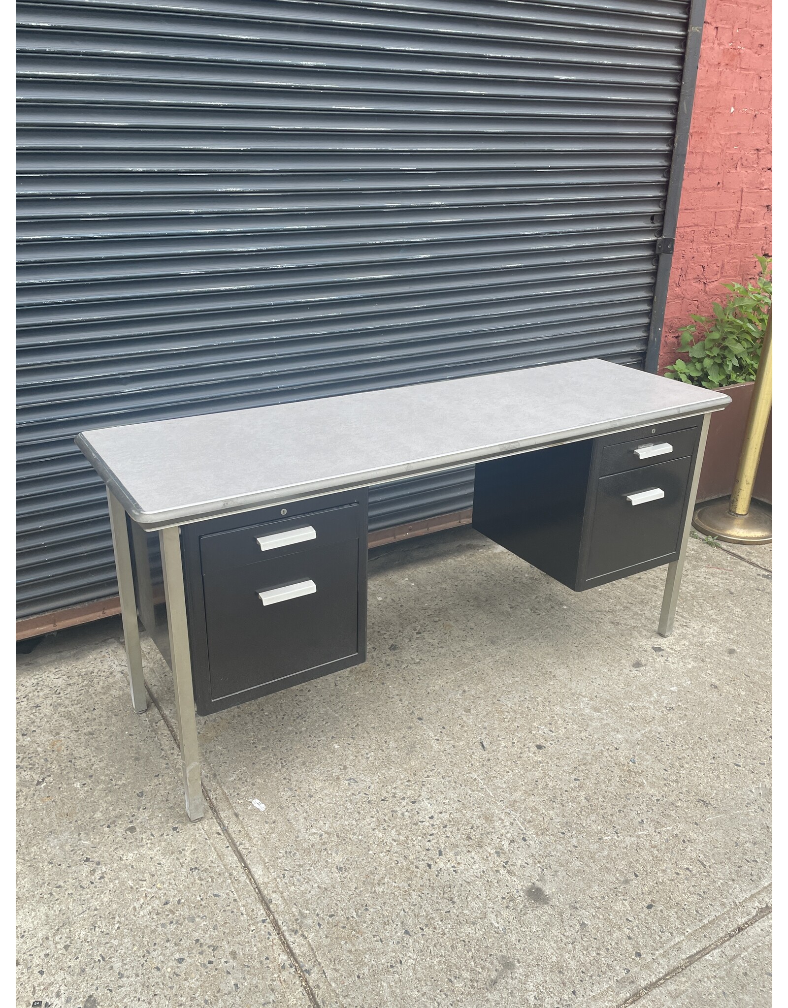 Steelcase Mid-Century Modern Executive Desk - Remix Market NYC