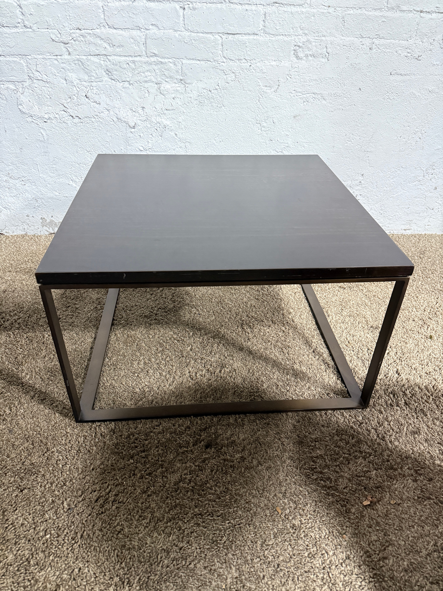 Square Metal Frame End Table - Remix Market NYC