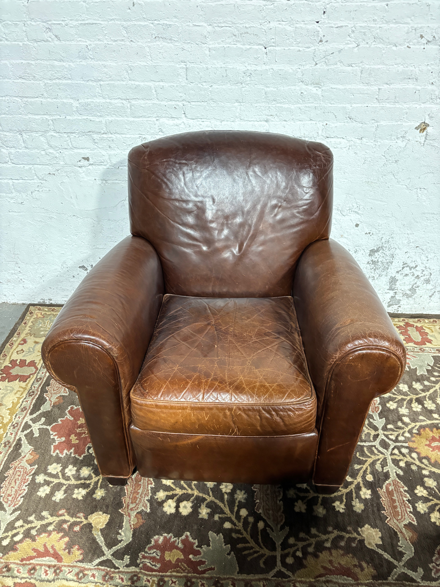 Pottery Barn Manhattan Club Chair - Remix Market NYC