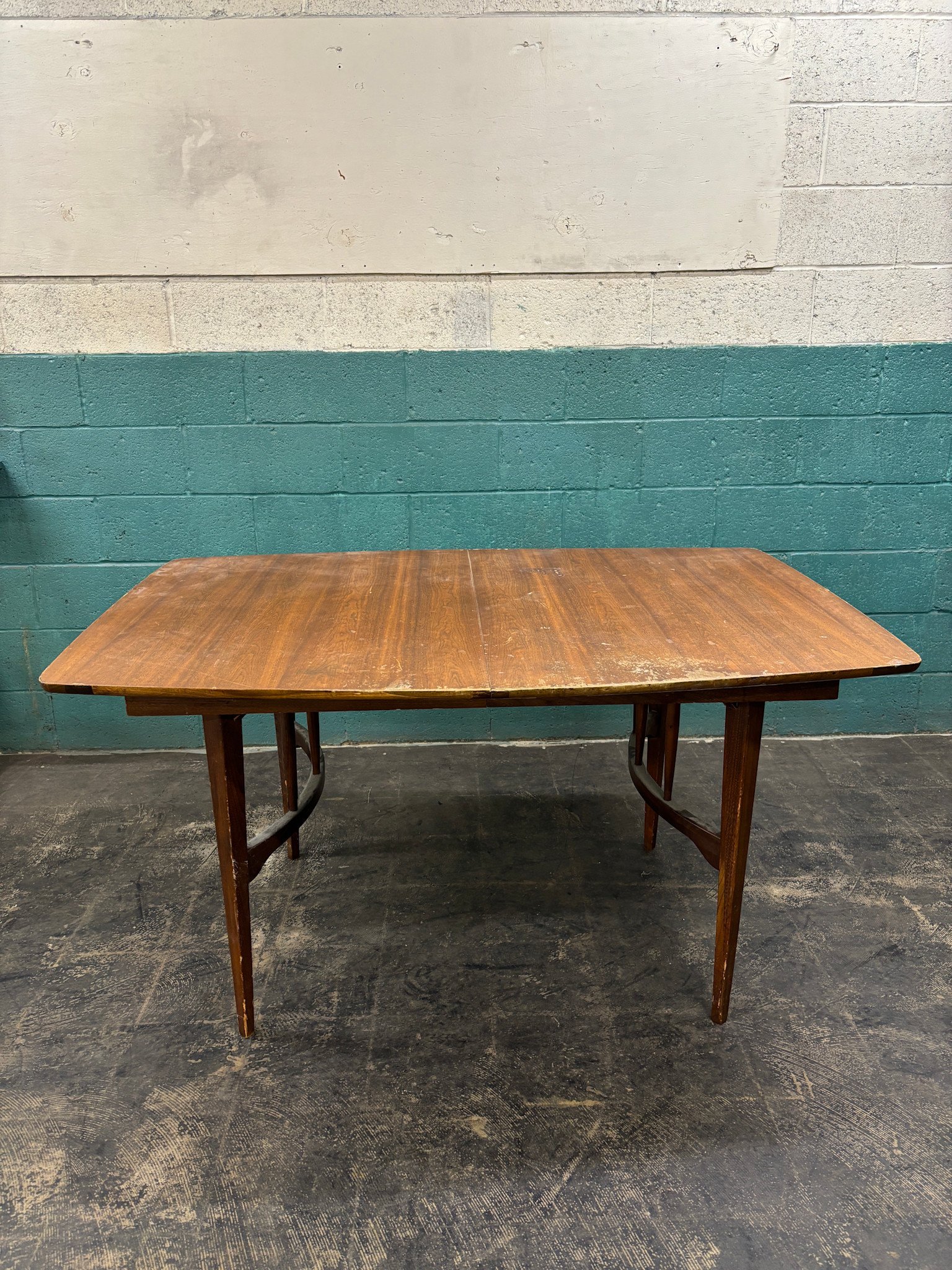 Danish Modern Style Teak Drop Leaf Dining Table - Remix Market NYC