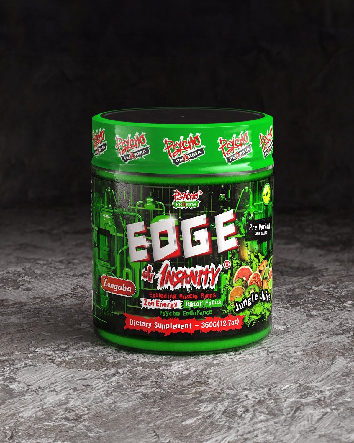 Edge of Insanity Pre-Workout – Intense Energy & Mental Focus - Nanook ...