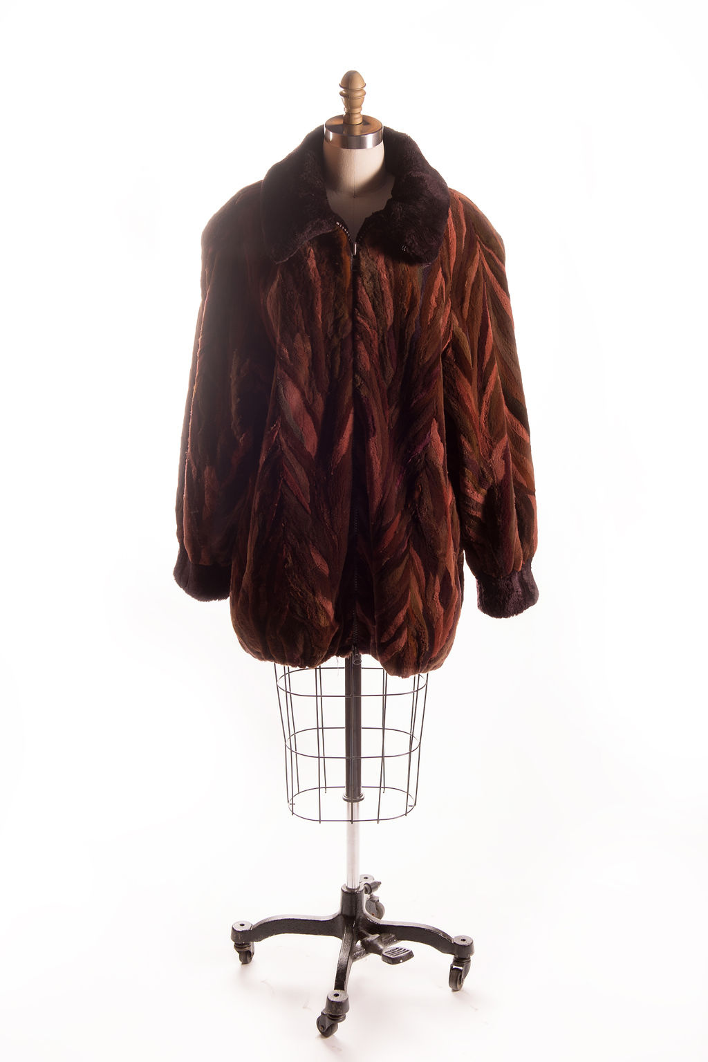 SH. BEAVER RUST MOSAIC JACKET - VINTAGE - Cahill's