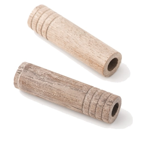 Fender Truss Rod Cavity Plugs, Walnut, Grooved, Drilled (2) - Backwoods ...