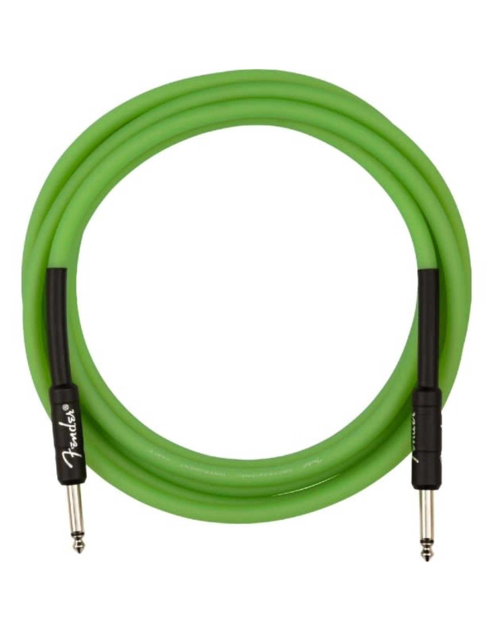 Fender Professional Series Glow in the Dark Cable, Green, 10 ...