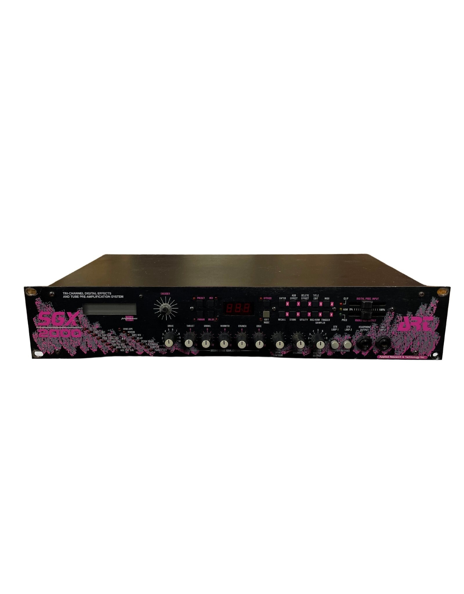 Art Sgx 2000 Multi Effect Guitar Preamp Used Backwoods Guitar