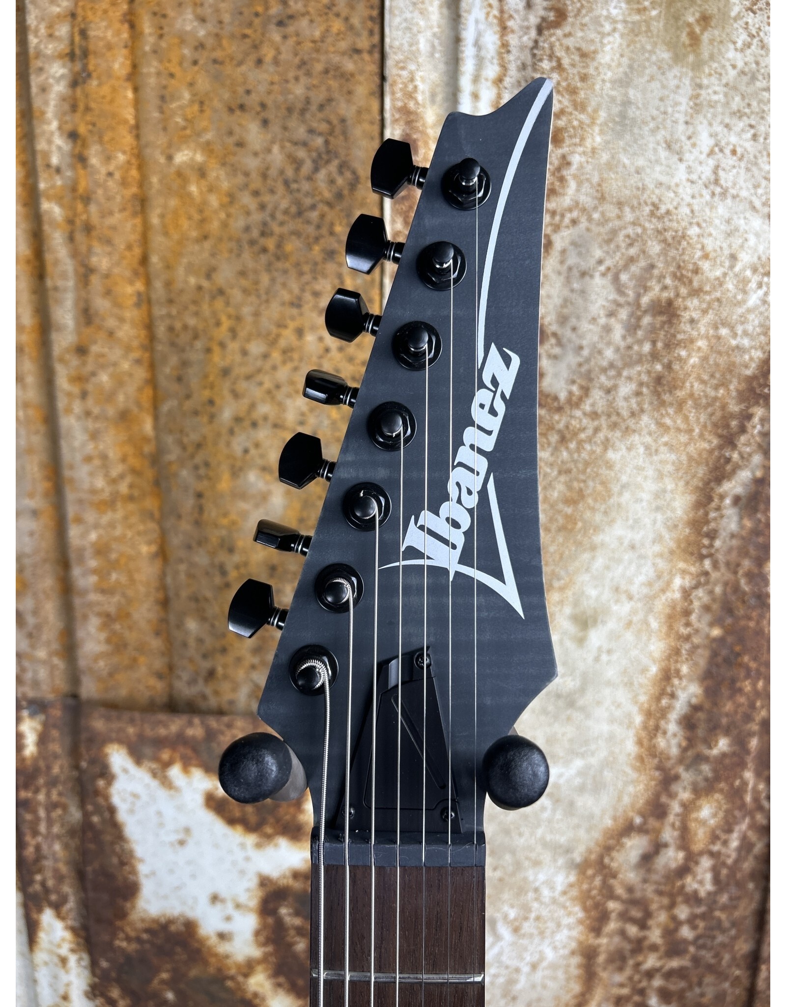 Ibanez RGA Standard RGA742FM Transparent Gray Flat - Backwoods Guitar