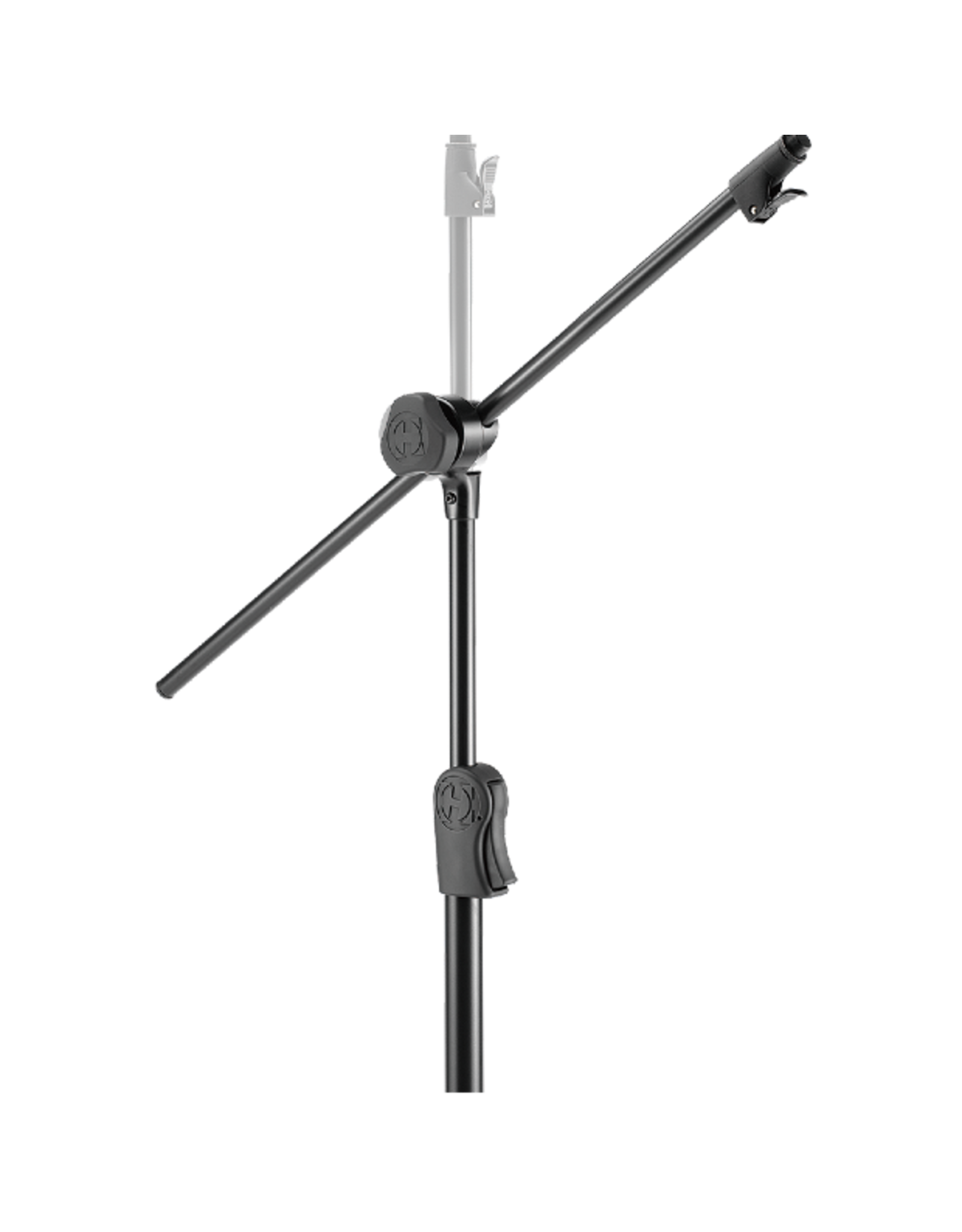 Hercules MS533B EZ Clutch Tripod Microphone Stand w/2 IN 1 Hideaway ...