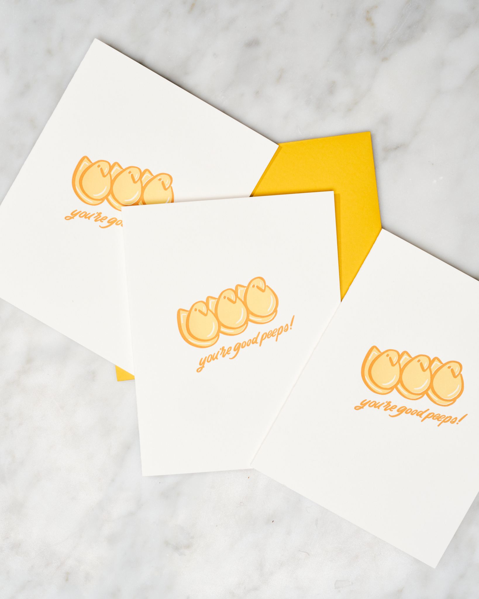 You're Good Peeps Easter Card - Shoppe Jessica Velikovsky Interiors