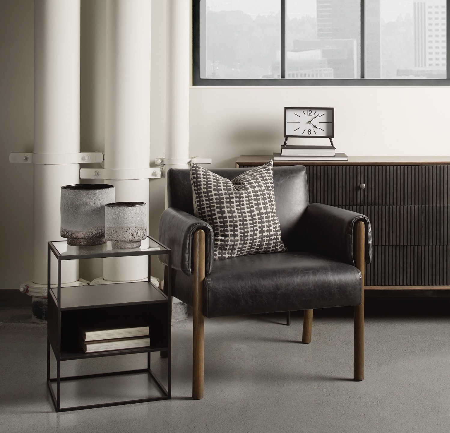 Samson Side Table - Shoppe Jessica Velikovsky Interiors