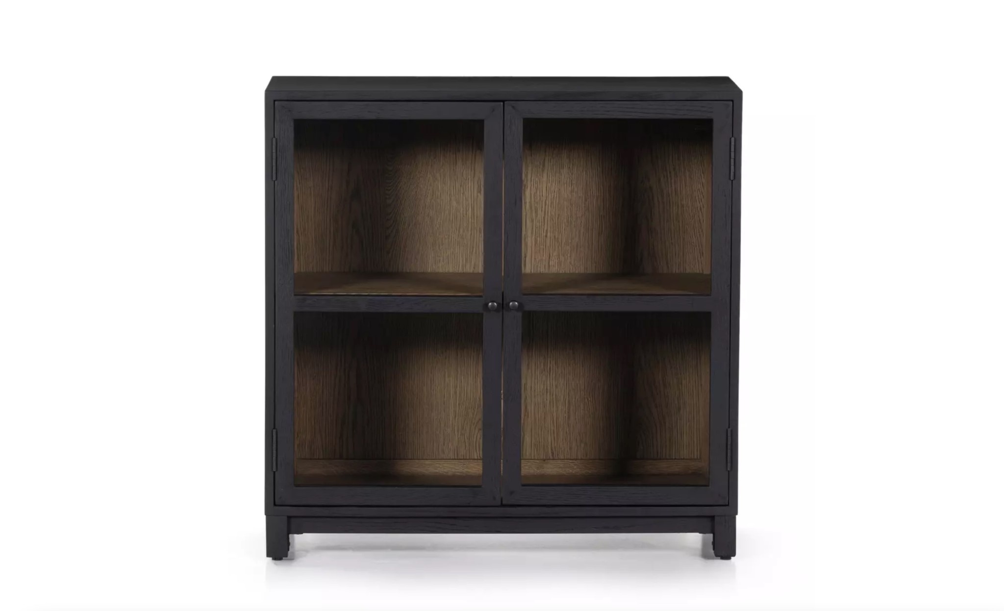 Millie Small Cabinet - Drifted Matte Black - Shoppe Jessica Velikovsky ...