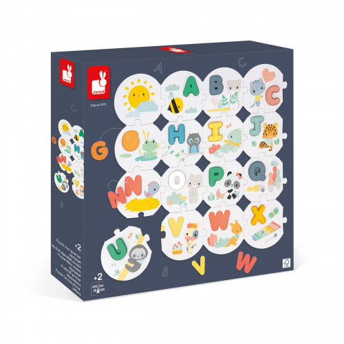 Puzzle Mon premier alphabet - Fillettes & Fiston Puzzle Mon premier alphabet - Fillettes & Fiston