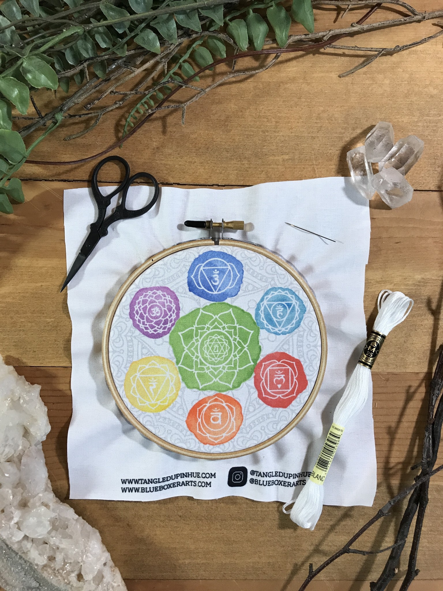 DIY Stitch Kit - Chakra - Tangled Up In Hue
