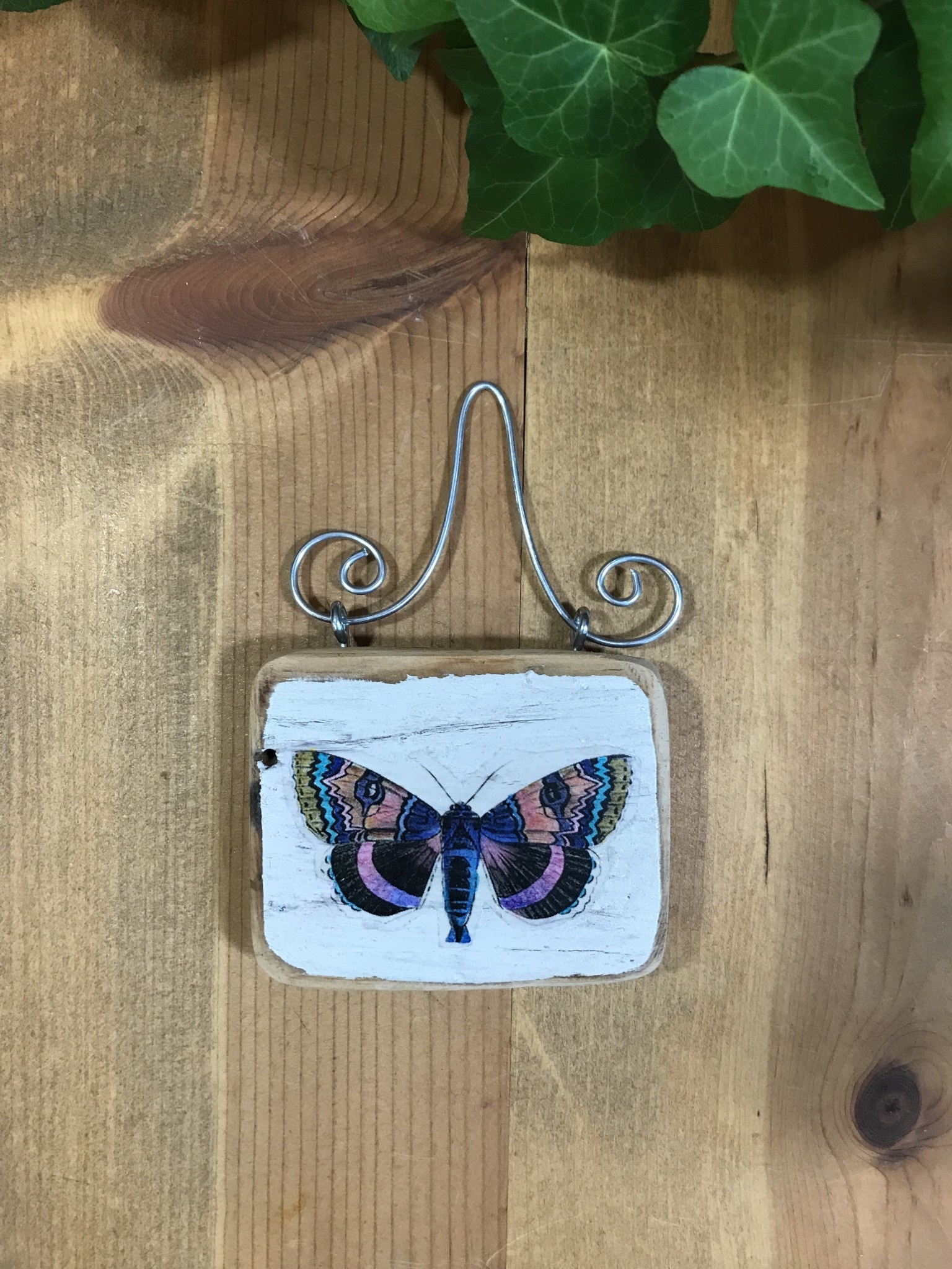 Small Butterfly Plaque - Tangled Up In Hue
