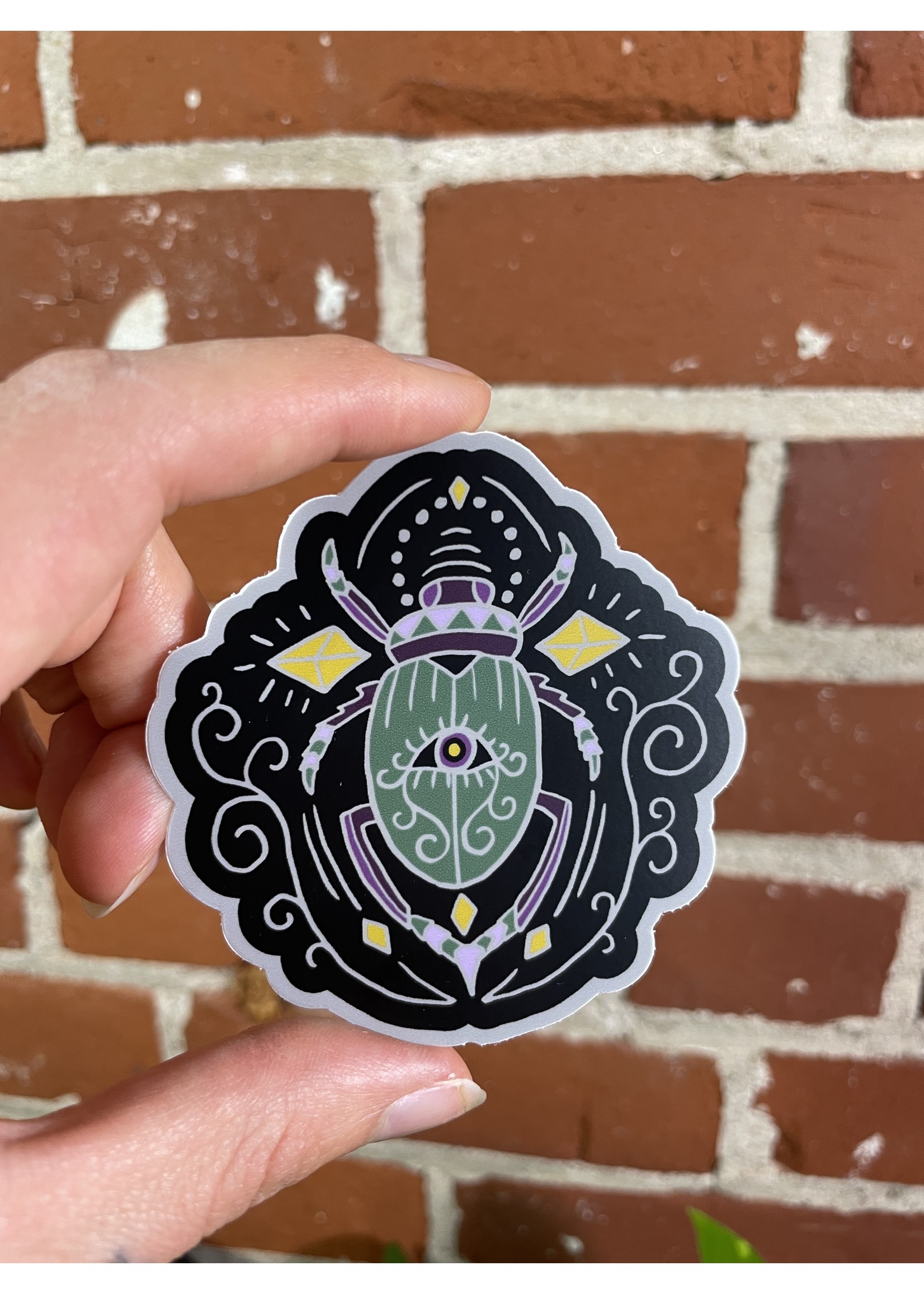 Sticker - Eyes Wide Beetle - Tangled Up In Hue