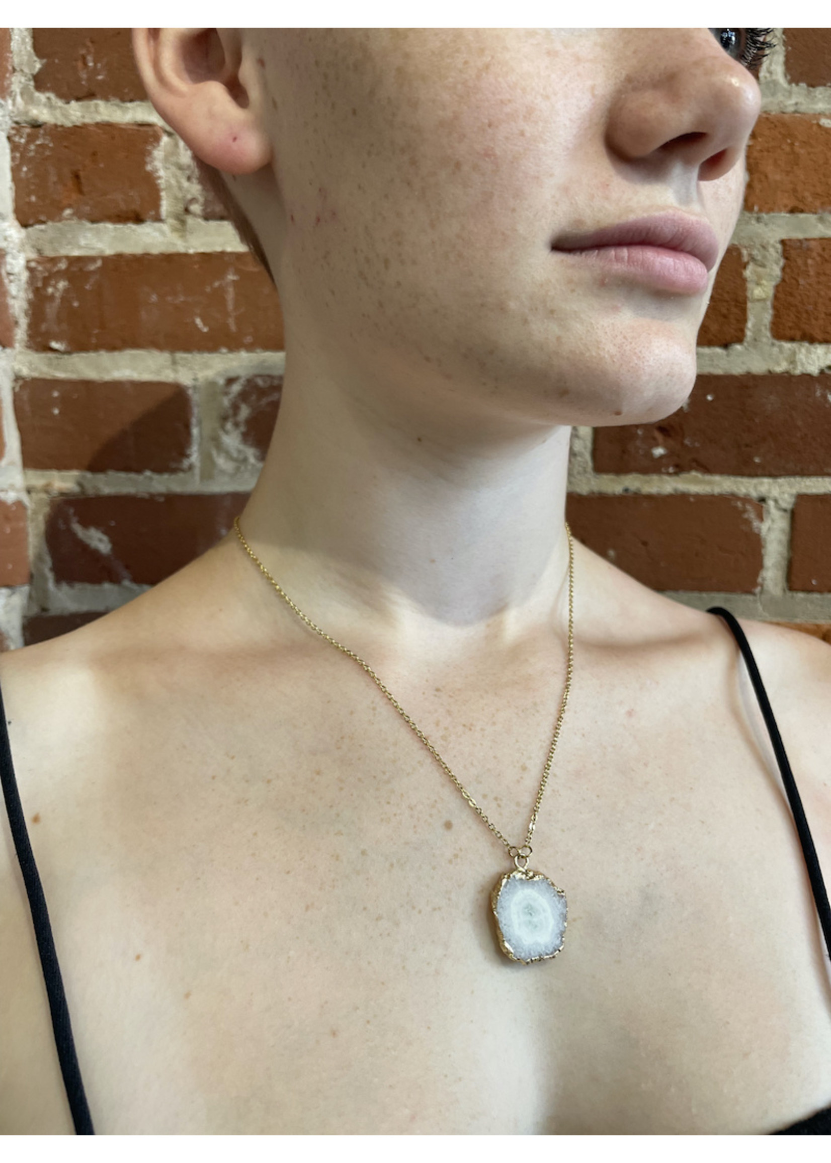Solar Quartz Necklace - Tangled Up In Hue