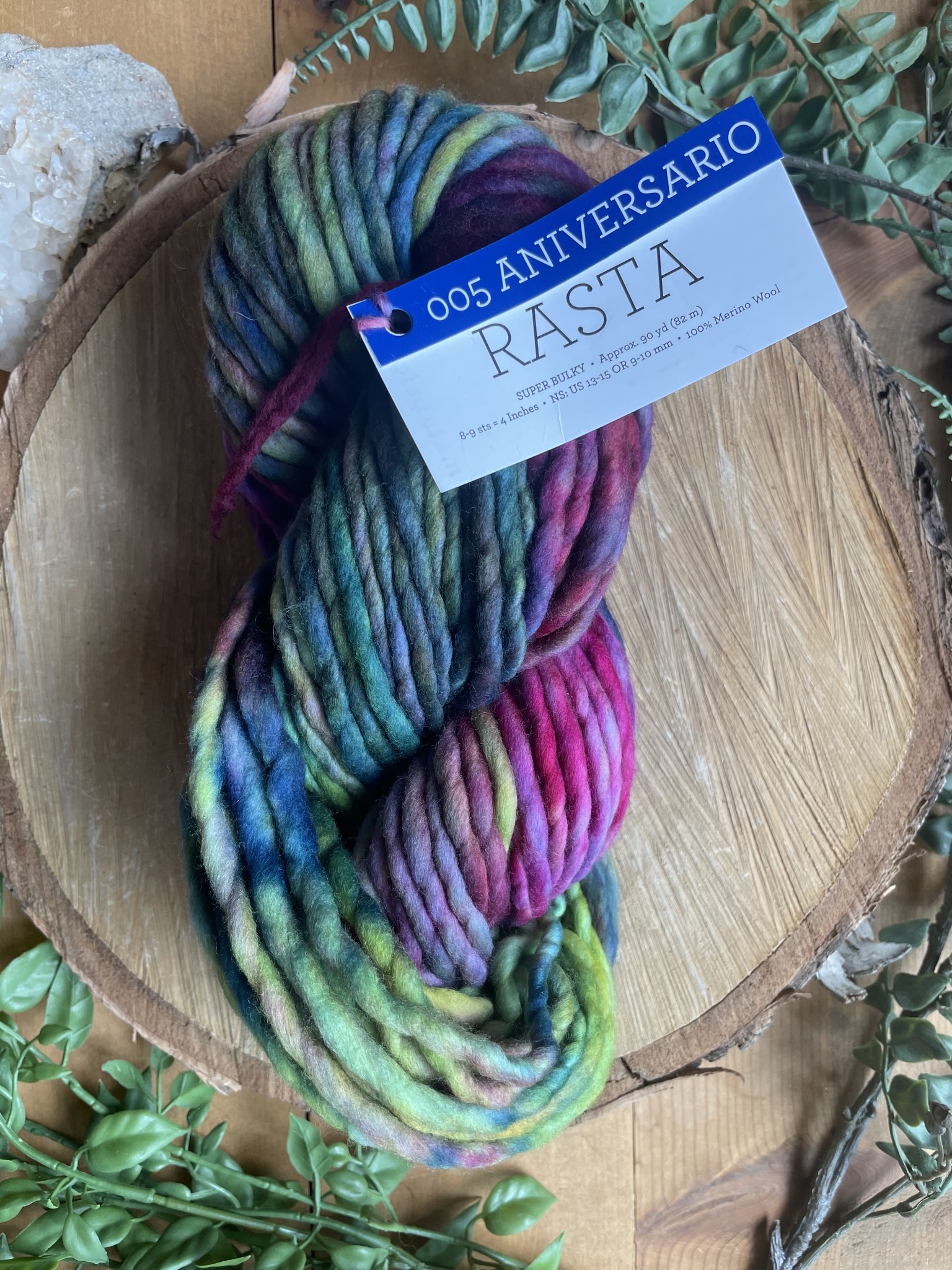 Malabrigo Rasta Yarn - Tangled Up In Hue