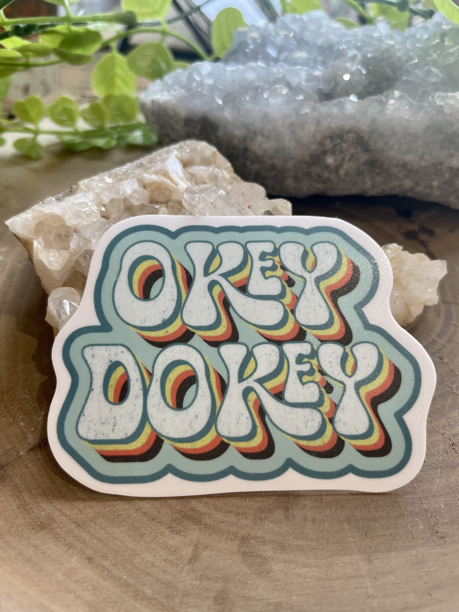 Sticker - Okey Dokey - Tangled Up In Hue