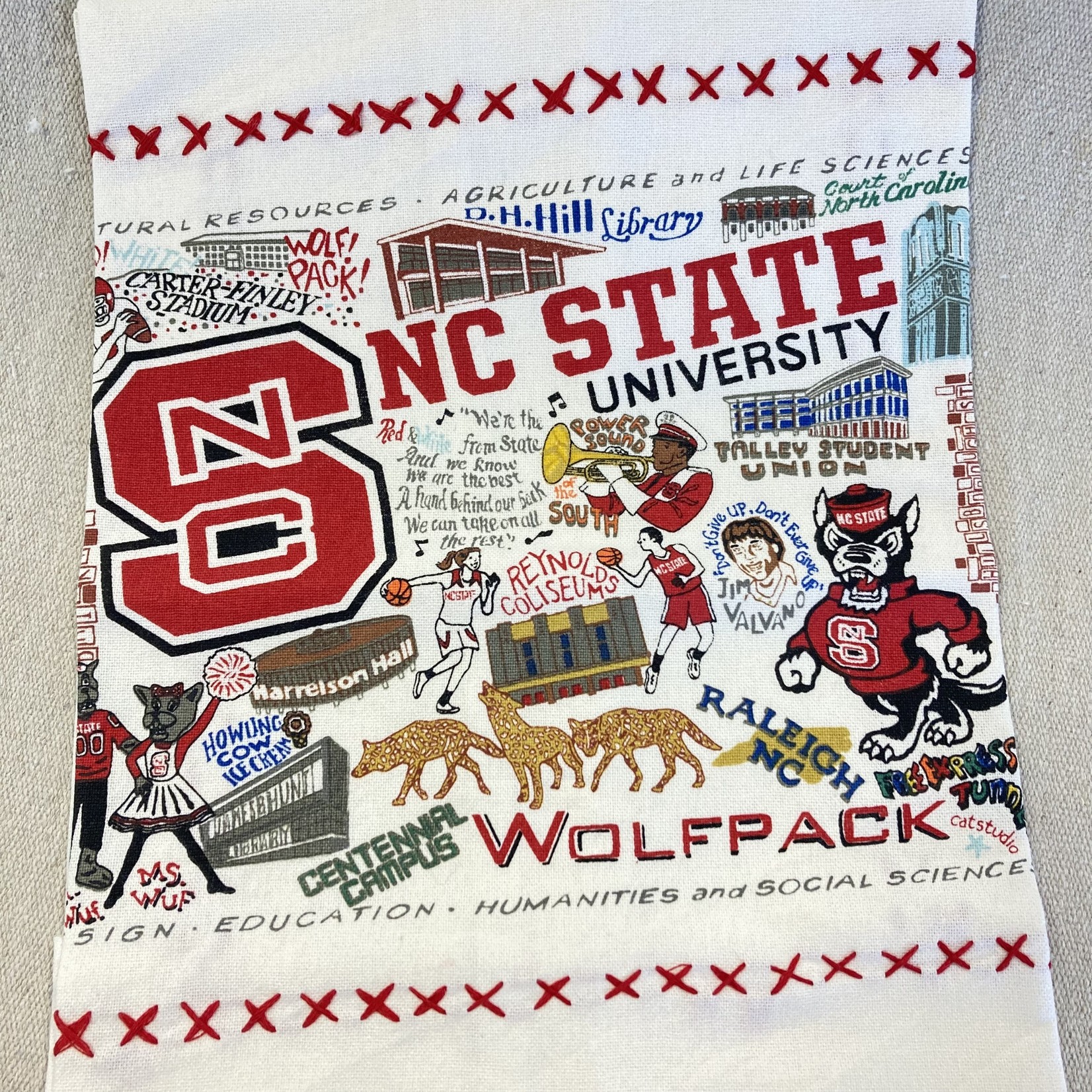 North Carolina State University Towel - Lantana's Gallery & Fine Gifts