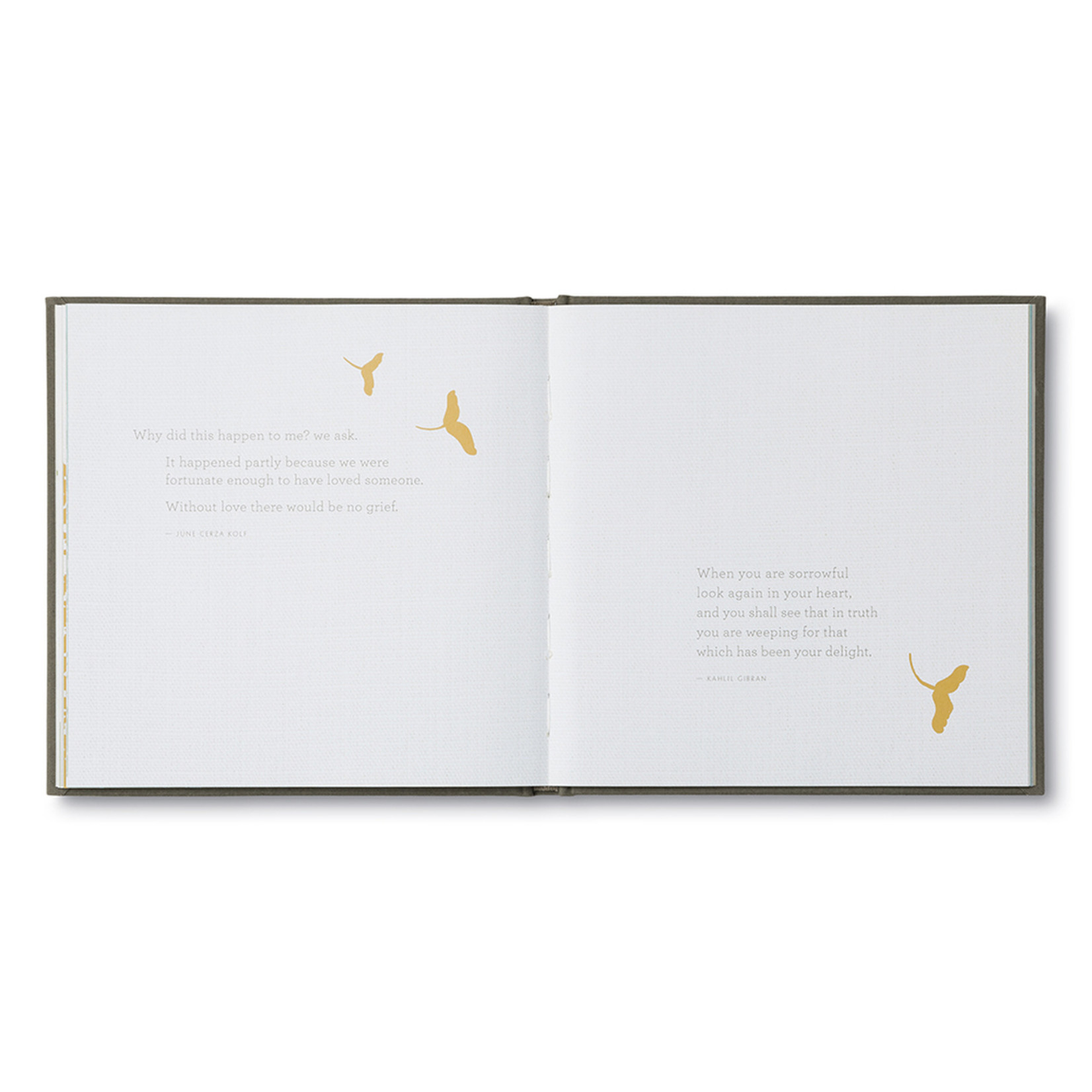In Loving Memory Book - Castles and Cottages & Ciao Bella Boutique