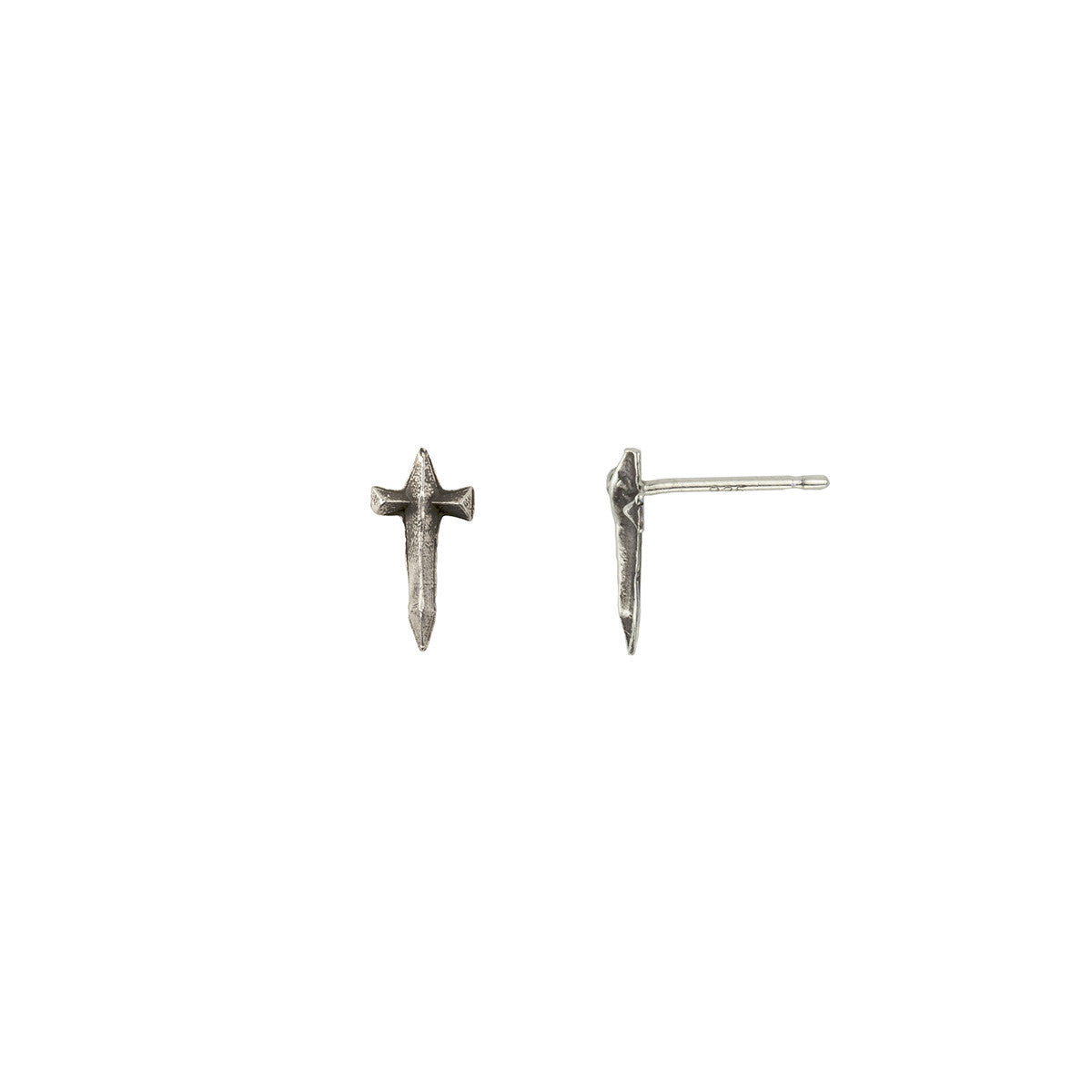 Pyrrha - Dagger Symbol Stud Earrings - Castles & Cottages | Ciao Bella ...