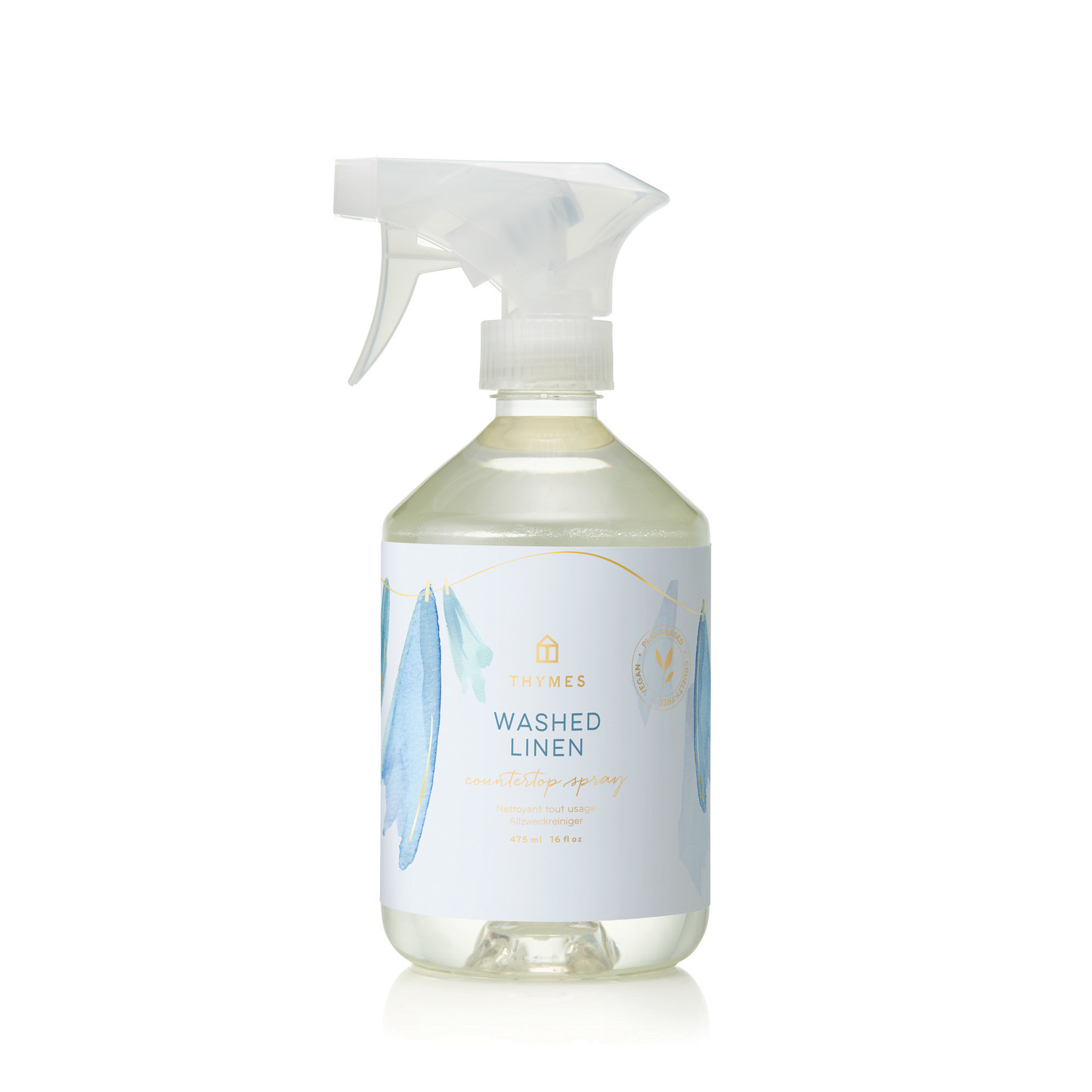 Thymes - Washed Linen Countertop Spray - Castles and Cottages & Ciao ...