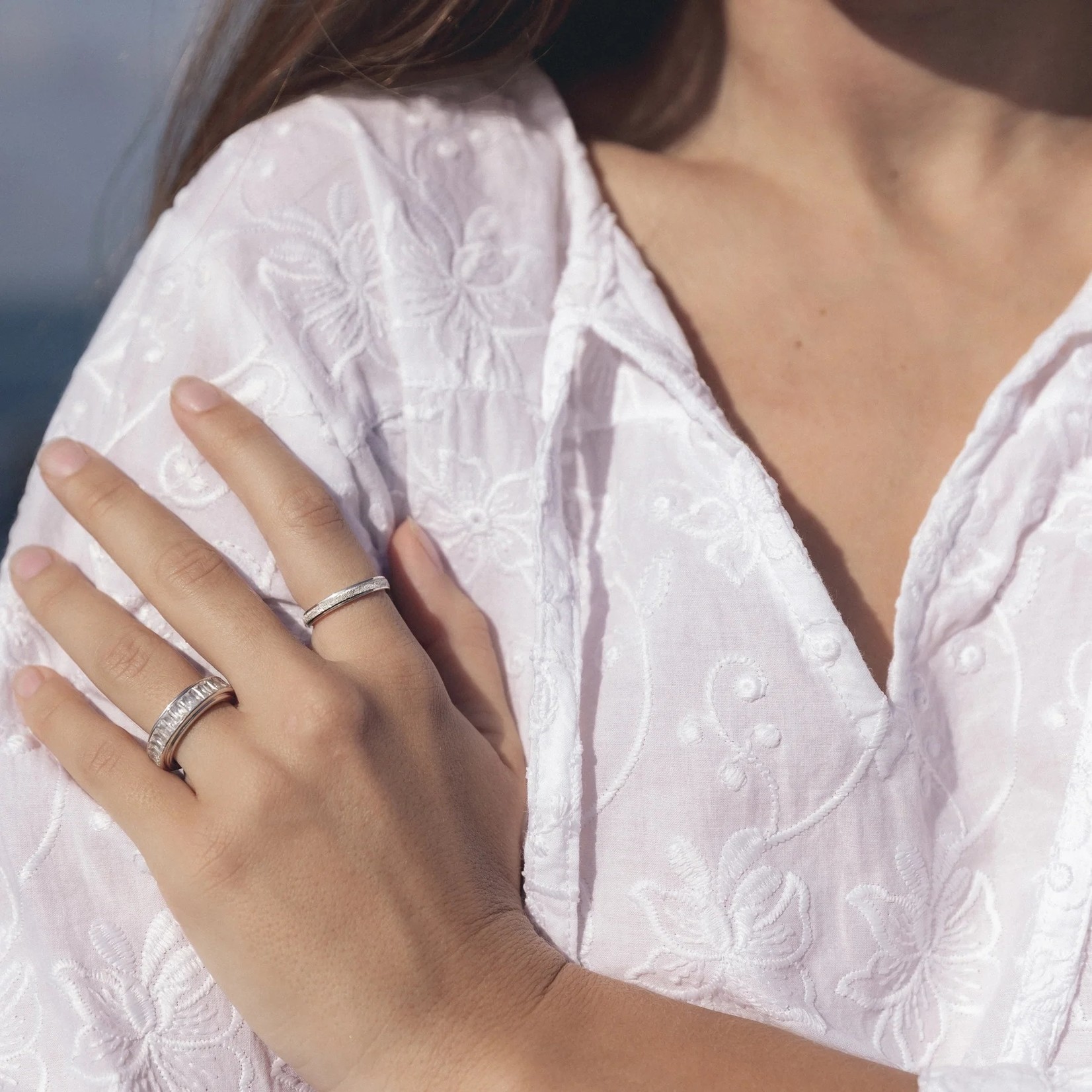 Meditation Ring - Stardust Ring - Castles & Cottages | Ciao Bella Boutique