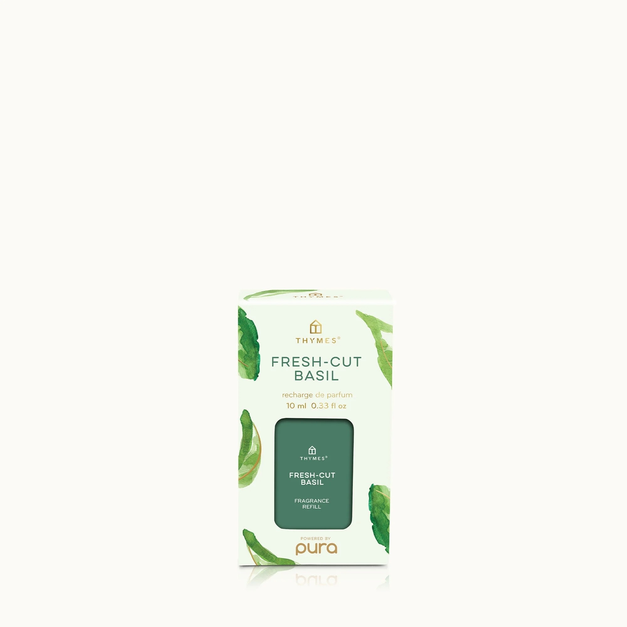 Thymes - Fresh-Cut Basil Pura Diffuser Refill - Castles & Cottages ...