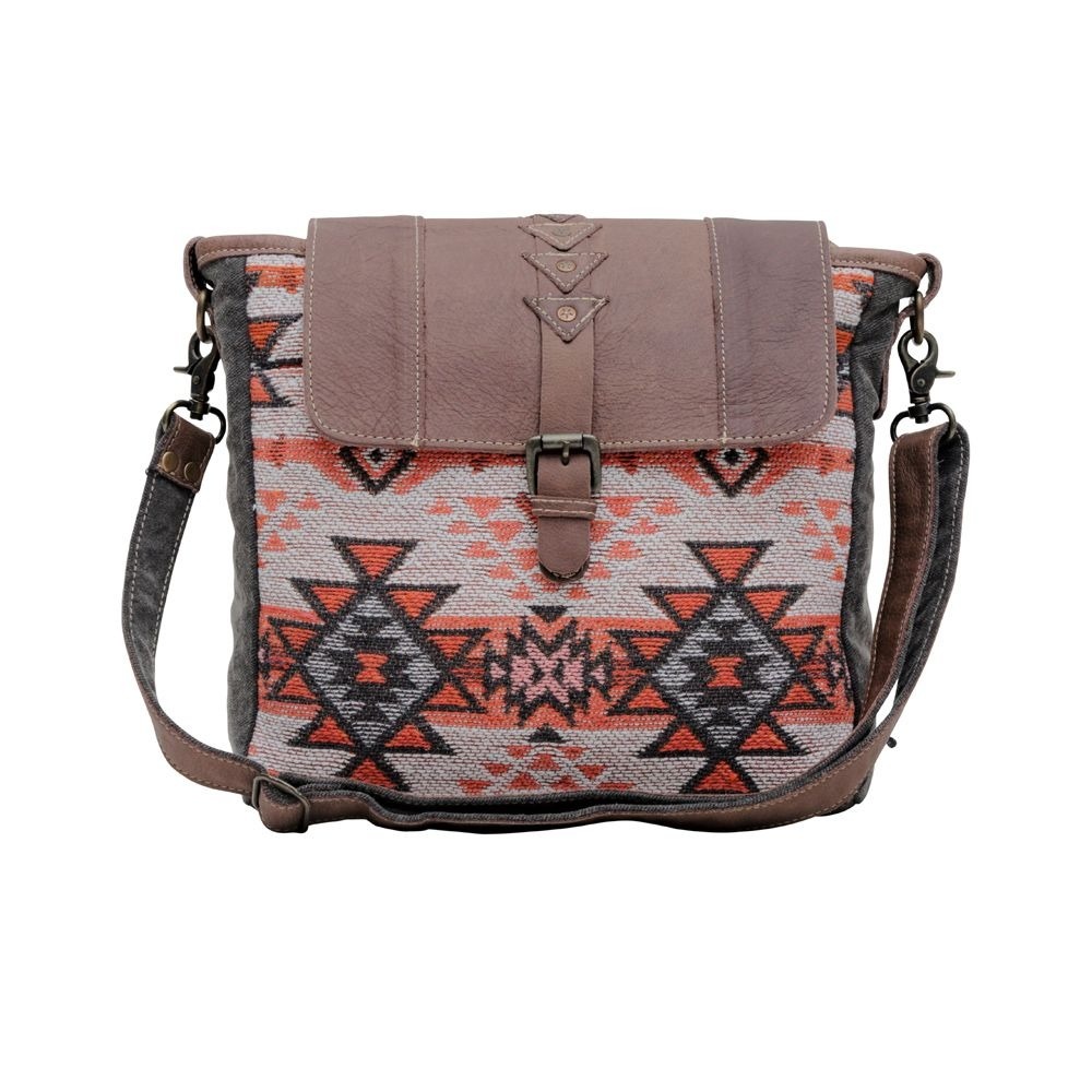 Myra Bag - Maya Sky Shoulder Bag - Castles & Cottages | Ciao Bella Boutique