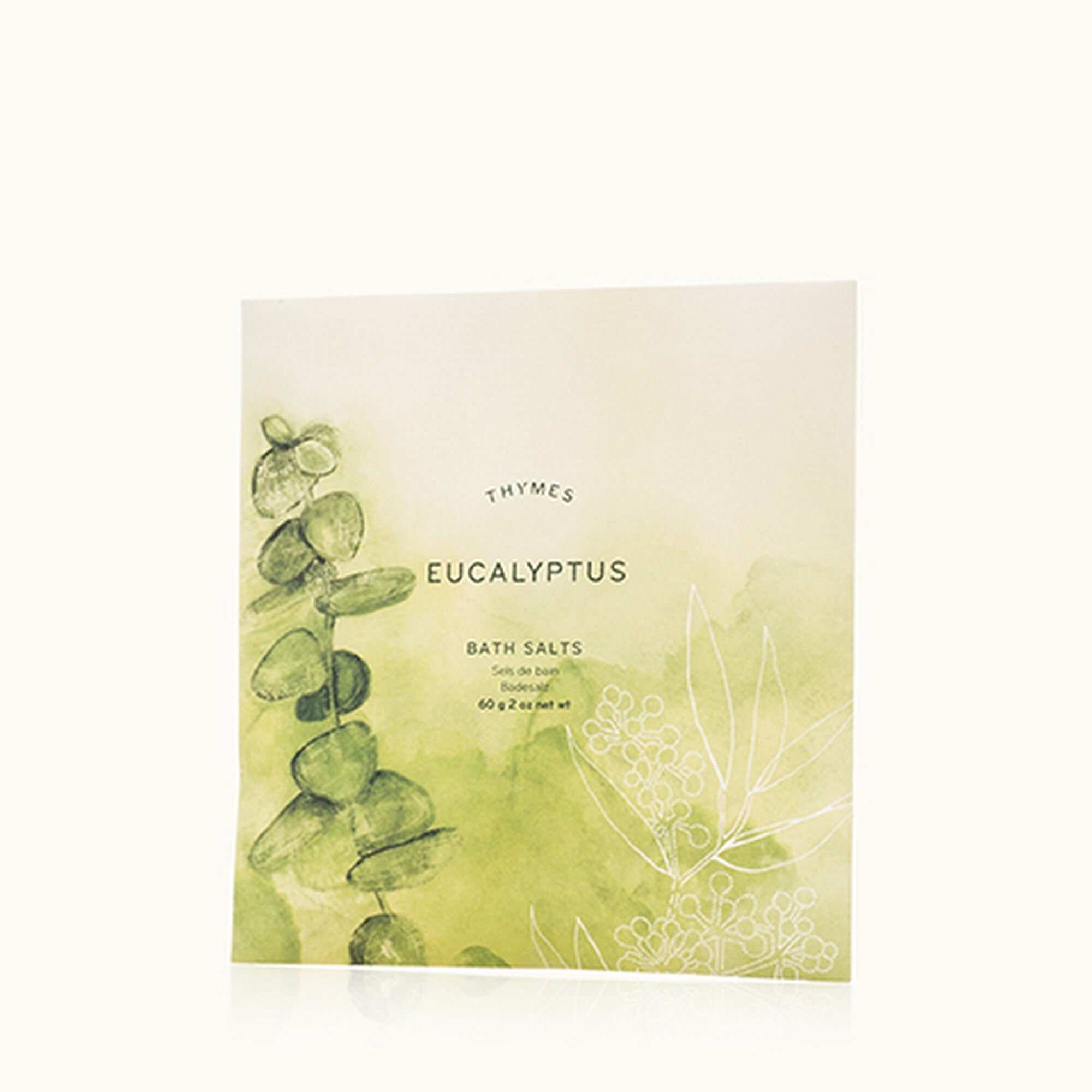 Thymes - Eucalyptus Bath Salts Envelope - Castles & Cottages | Ciao ...