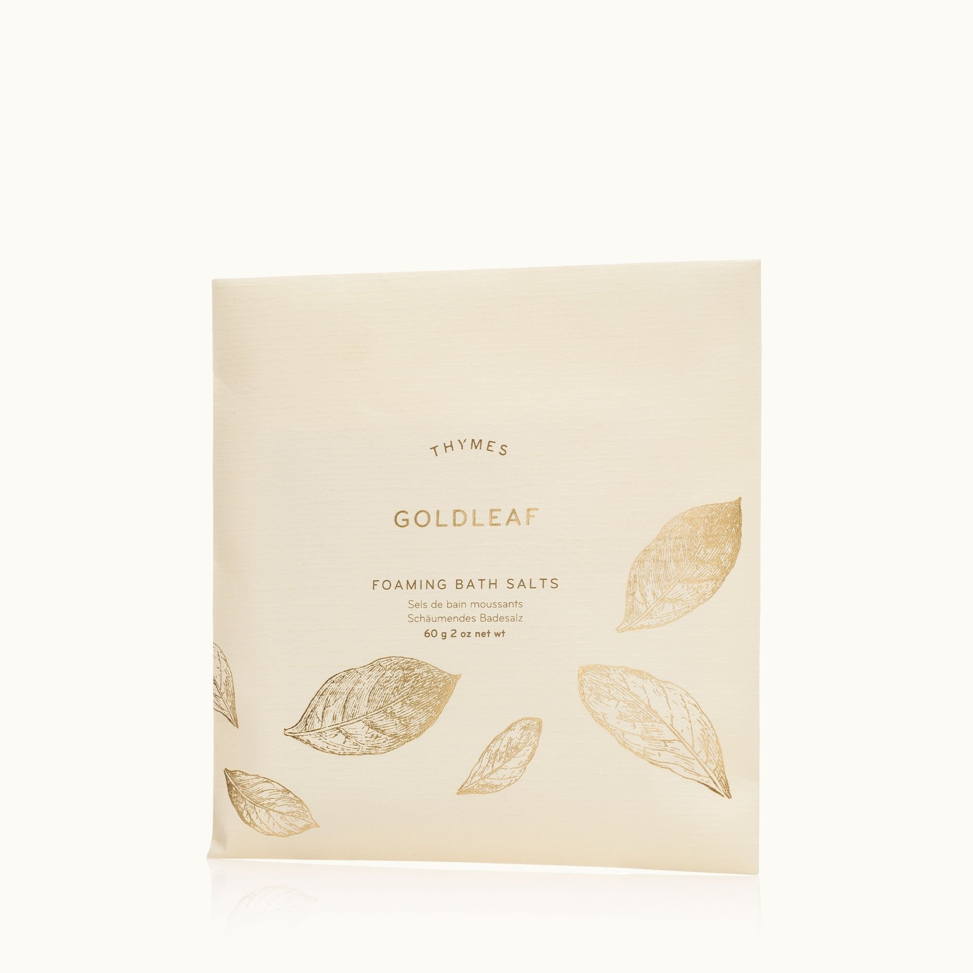 Thymes - Goldleaf Foaming Bath Envelope - Castles & Cottages | Ciao ...