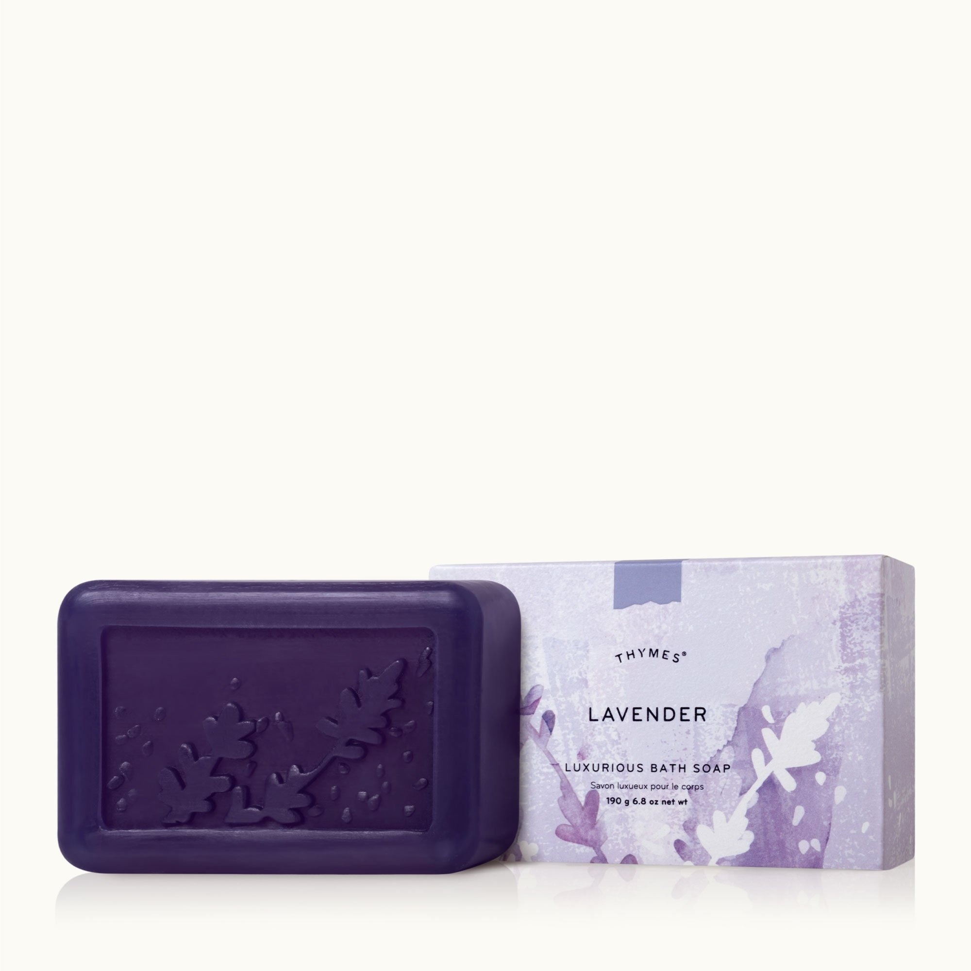 Thymes - Lavender Bar Soap - Castles & Cottages | Ciao Bella Boutique