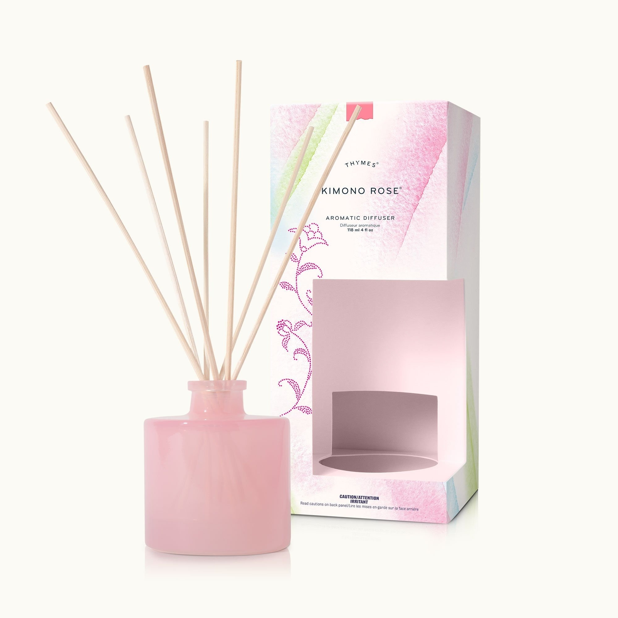 Thymes - Kimono Rose Petite Reed Diffuser - Castles & Cottages | Ciao ...