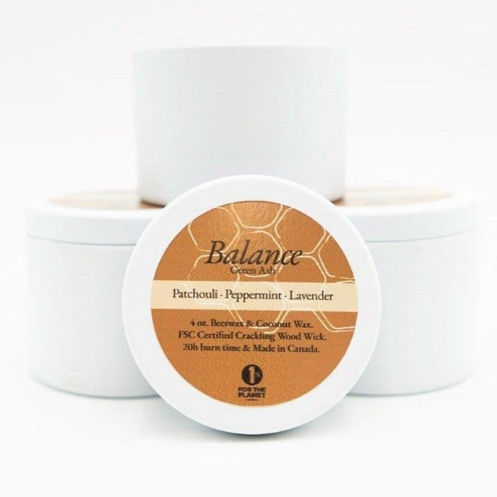 Green Ash - Balance Candle - Castles & Cottages | Ciao Bella Boutique