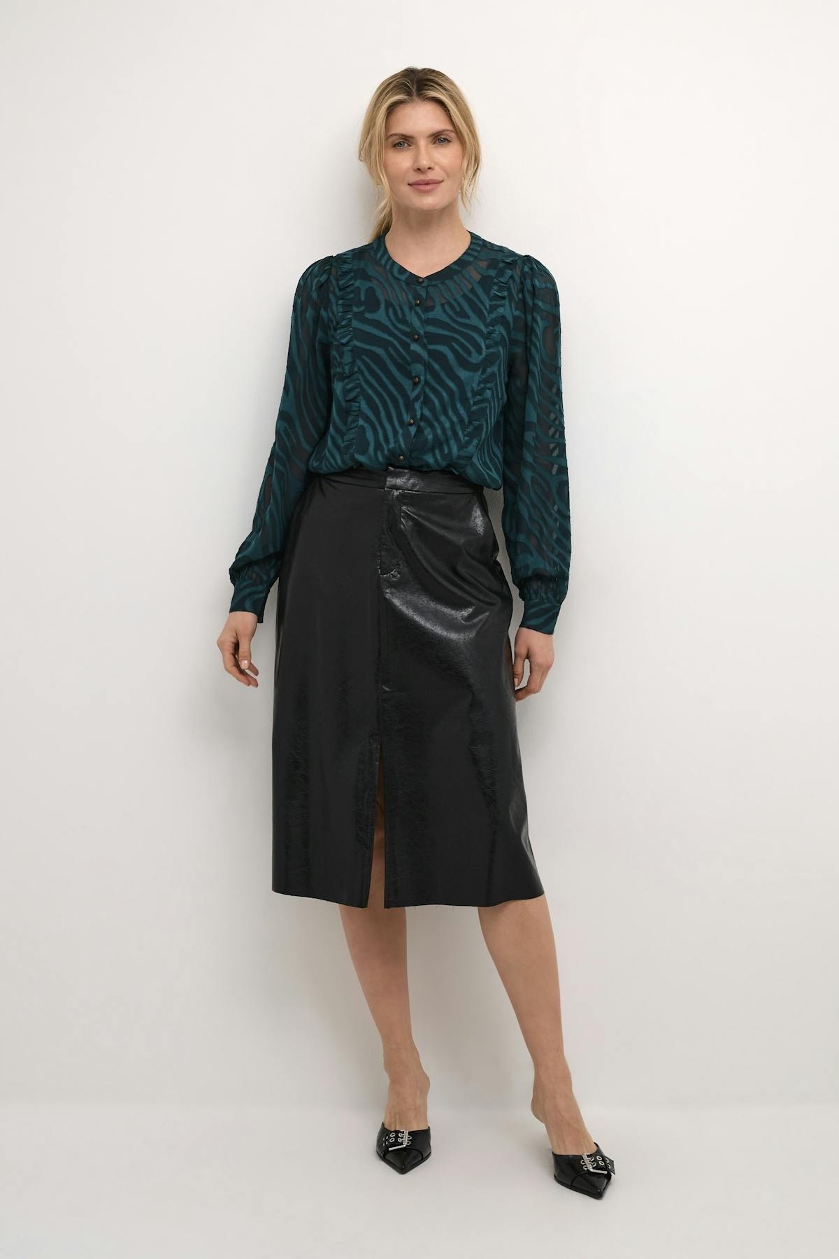 Cream Clothing - Candi Skirt - Castles & Cottages | Ciao Bella Boutique