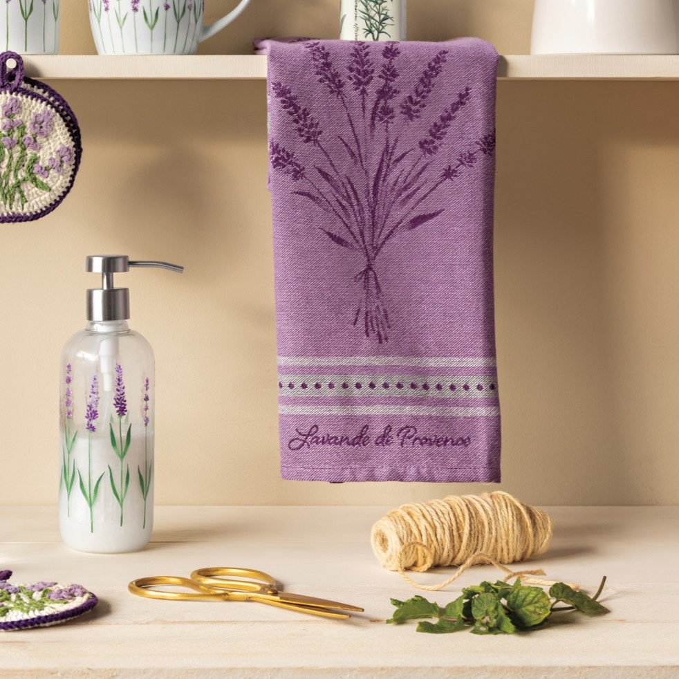 Now Designs - Lavender Soap Pump - Castles & Cottages | Ciao Bella Boutique