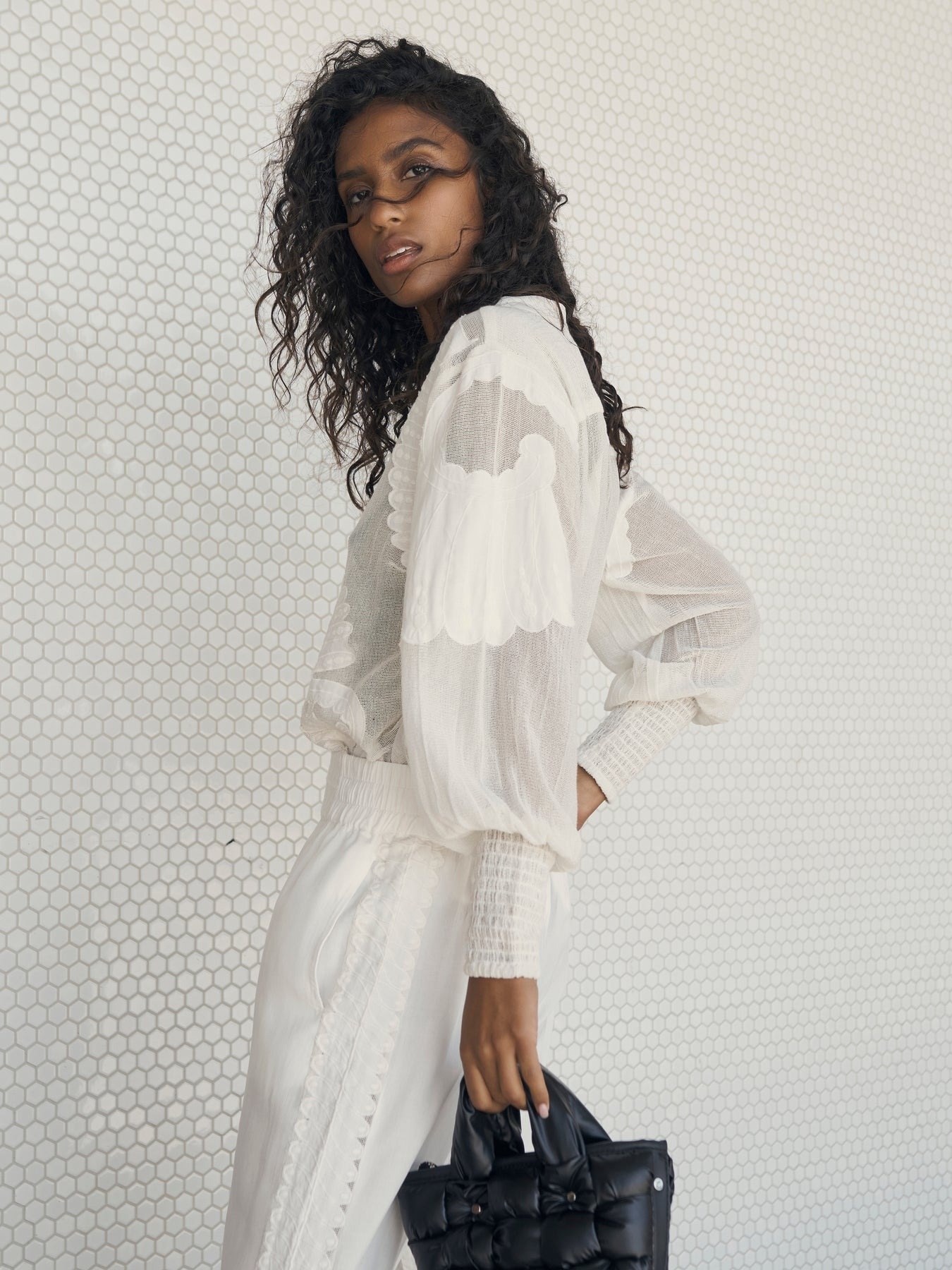 NÜ Denmark - Yaina Shirt - Castles & Cottages | Ciao Bella Boutique
