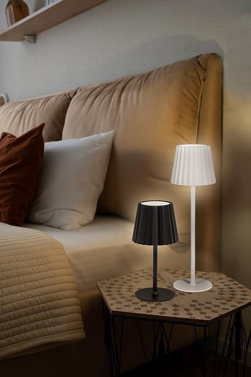 Abbott - Fluted Shade LED Table Lamp - Castles & Cottages | Ciao Bella ...