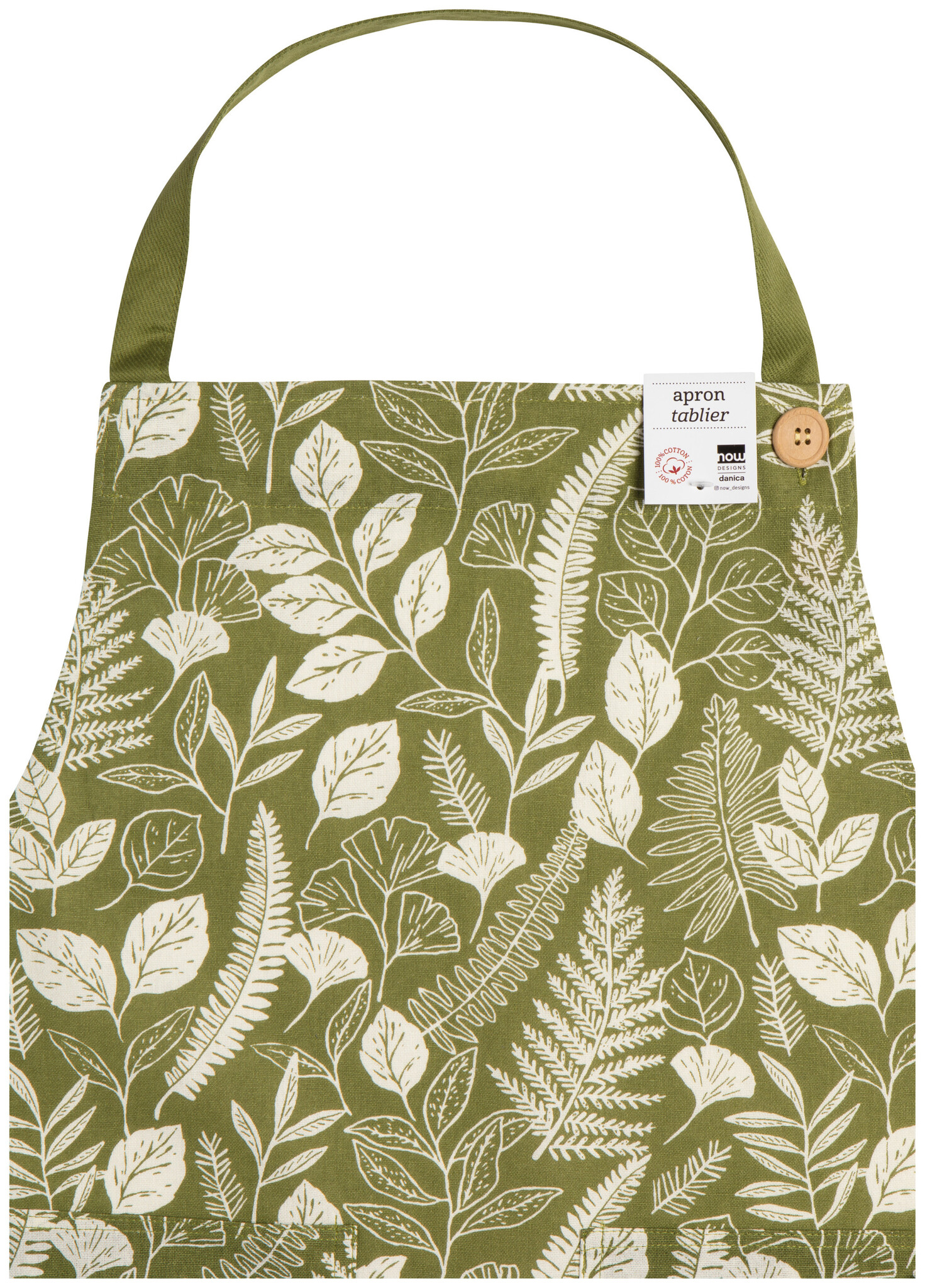 Now Designs - Fern & Frond Spruce Apron - Castles & Cottages | Ciao ...