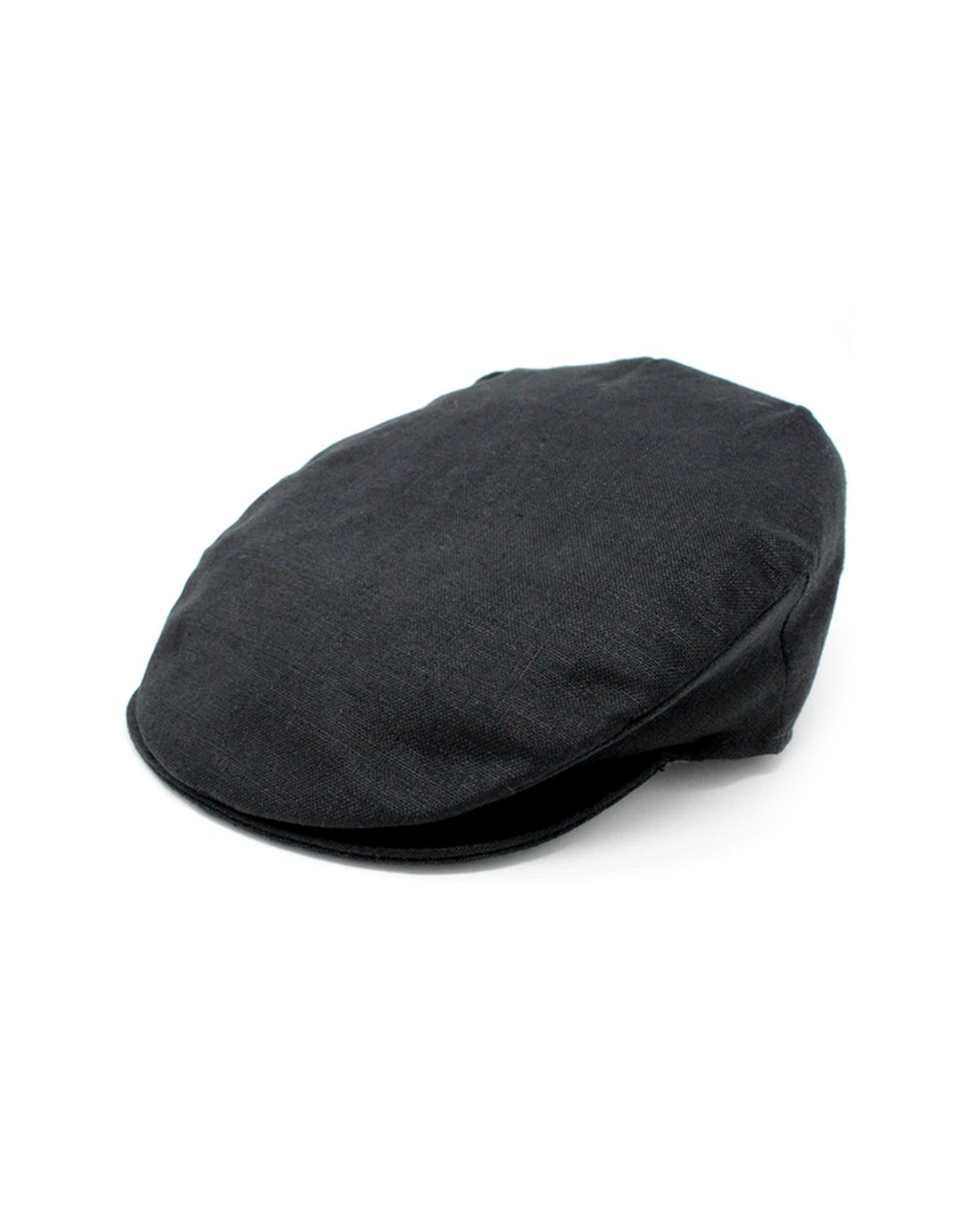 VINTAGE LINEN HANNA HAT - Black - Irish Crossroads