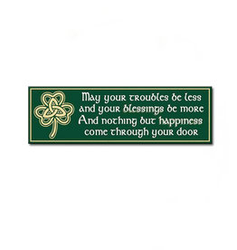 IRISH WELCOME WISH SIGN - Irish Crossroads